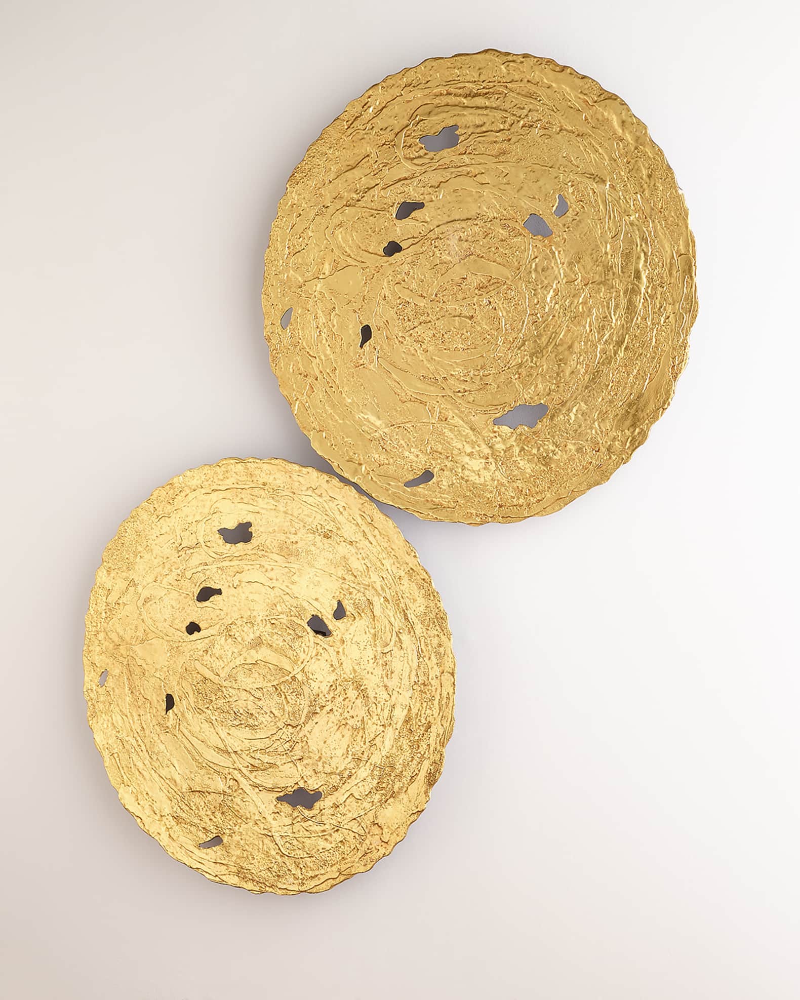 Phillips Collection Large Gold Circle Wall Decor | Neiman Marcus