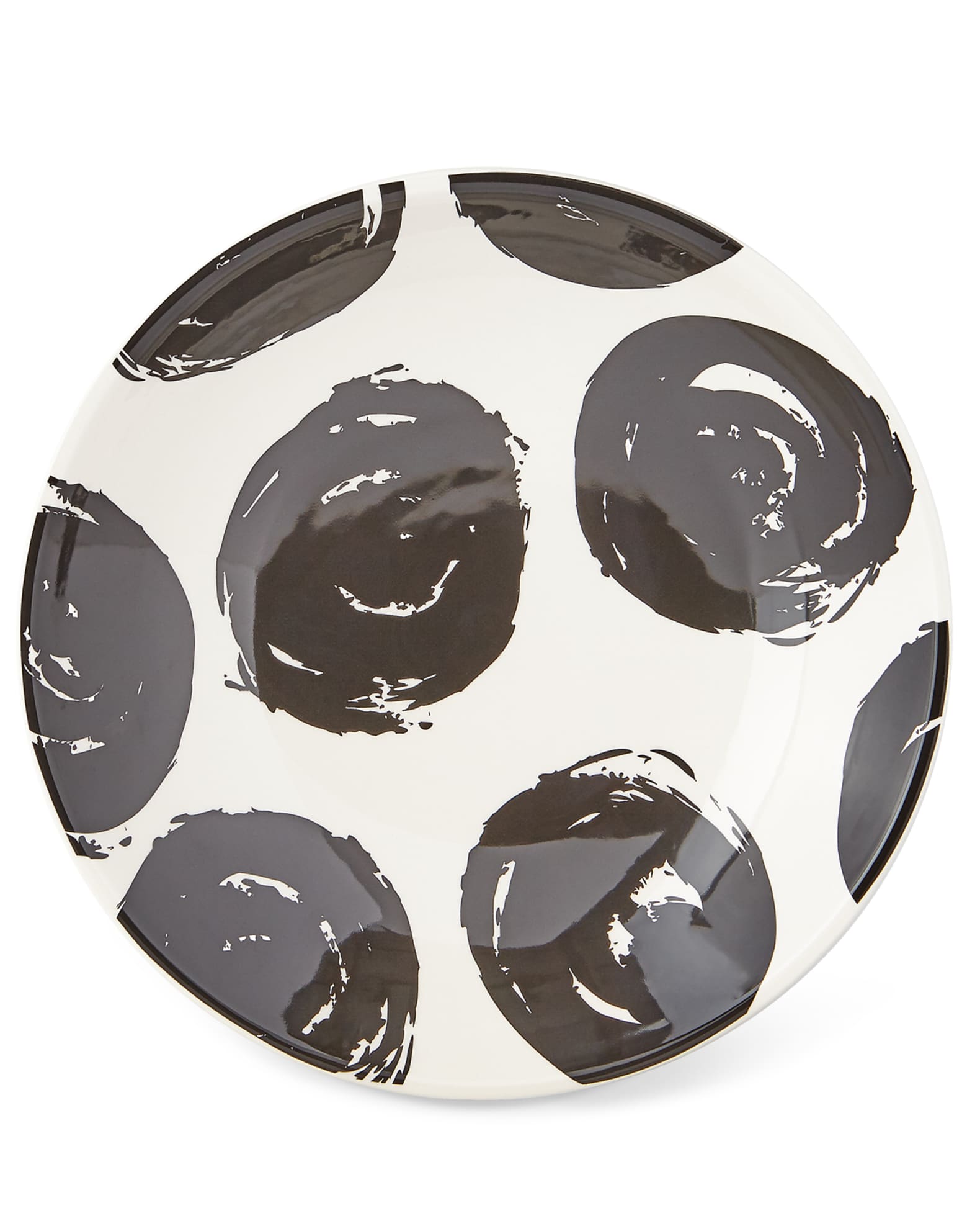 Brushed Dot Scoop Dinner Plates | Neiman Marcus