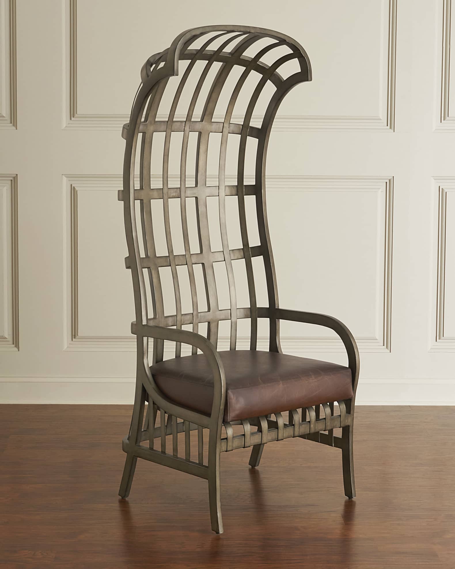 Global Views Roseburg Metal Balloon Chair | Neiman Marcus