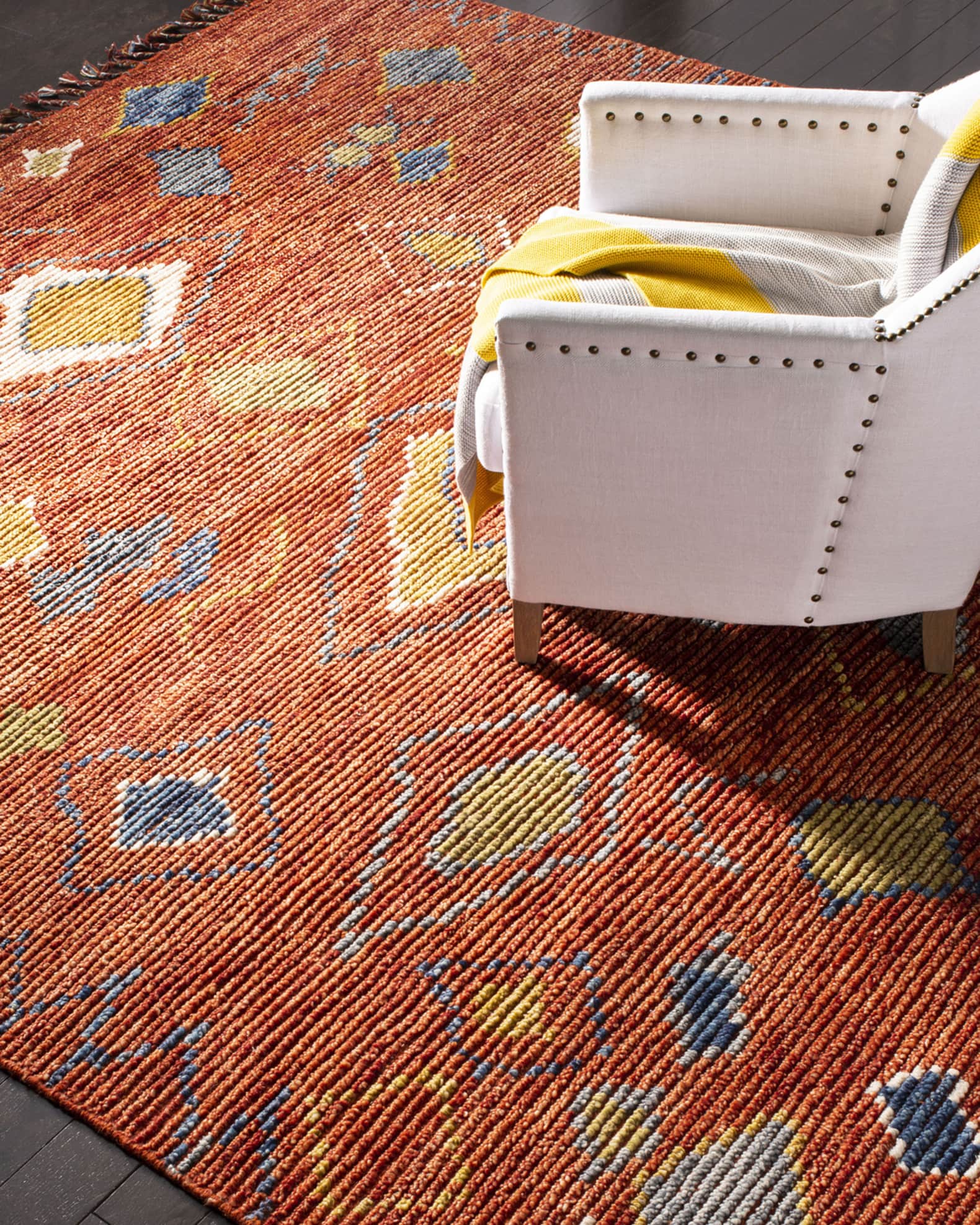 Milan Hand-Knotted Rug | Neiman Marcus