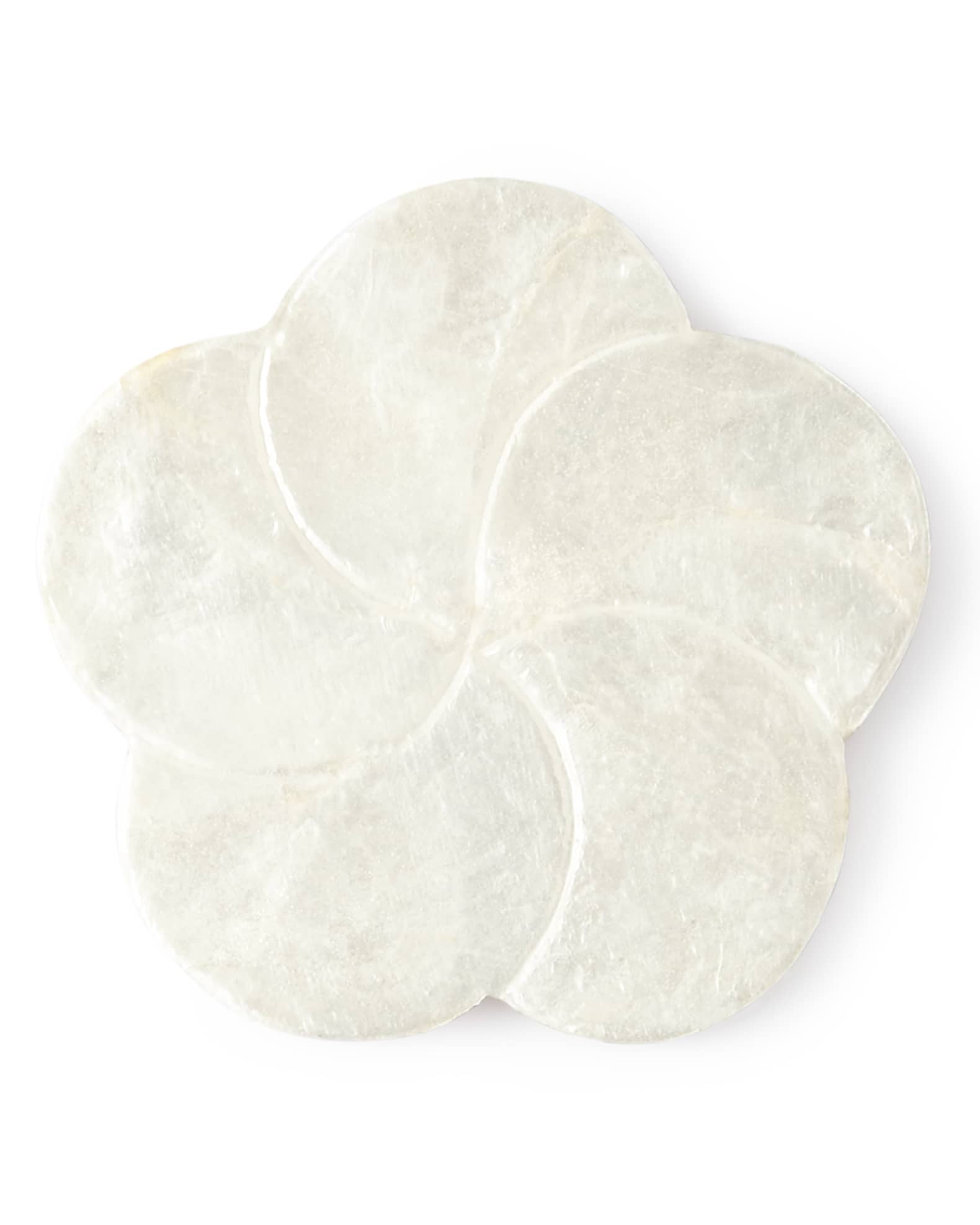 Four 4" Round Capiz Shell Coasters | Neiman Marcus