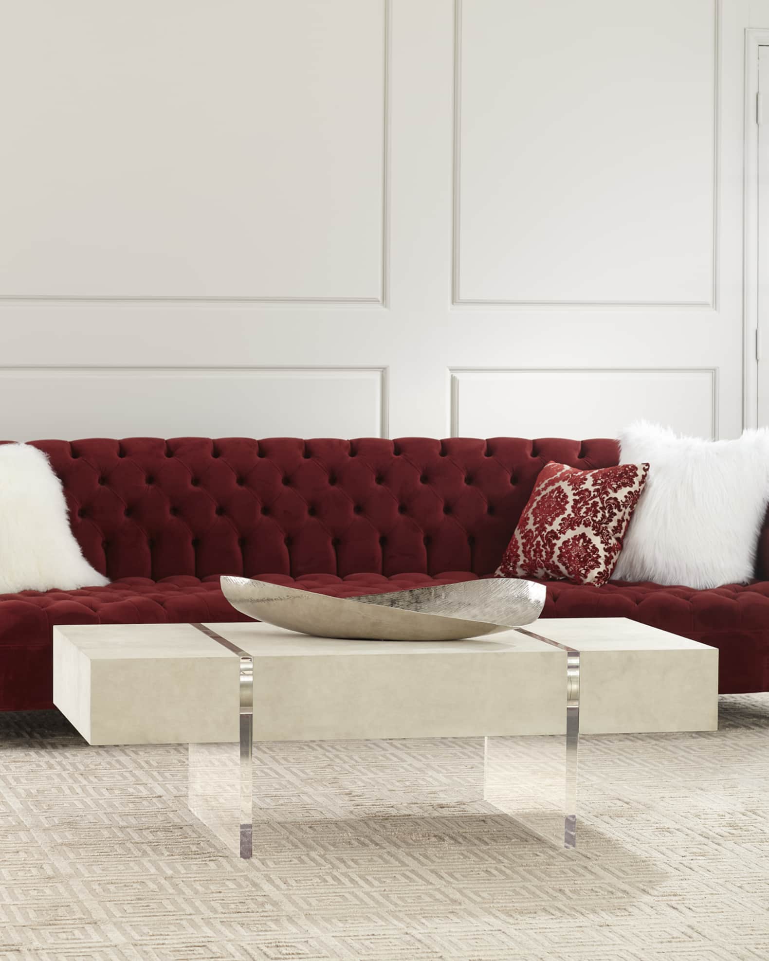 John-Richard Collection Loftus Coffee Table | Neiman Marcus