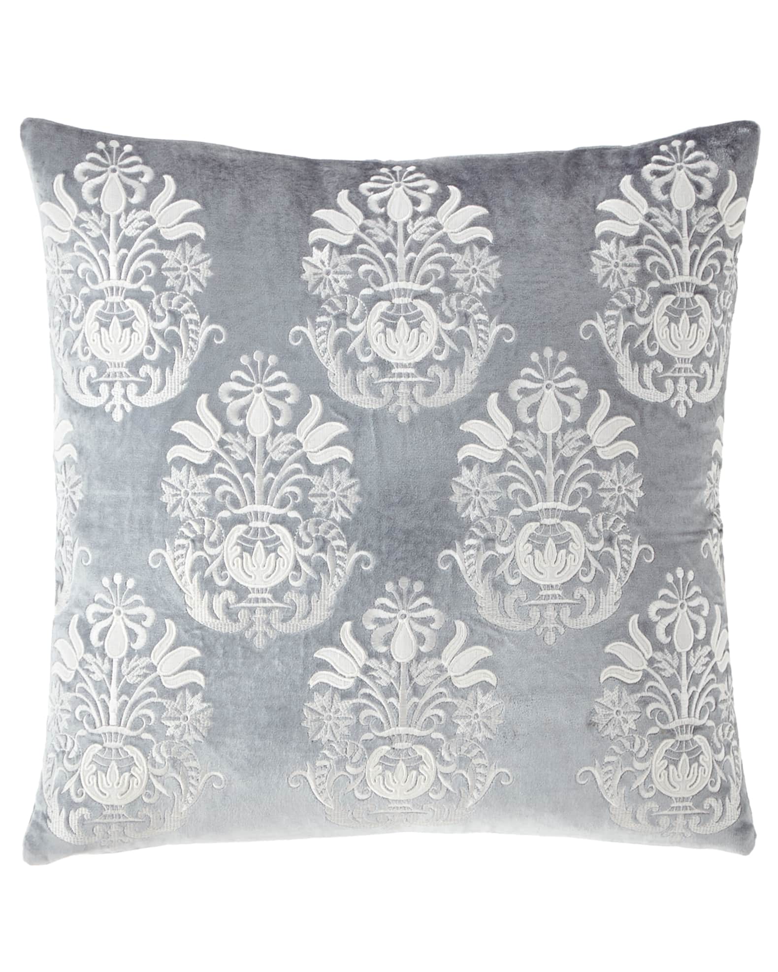 Callisto Home Darboux Velvet Renaissance Decorative Pillow | Neiman Marcus