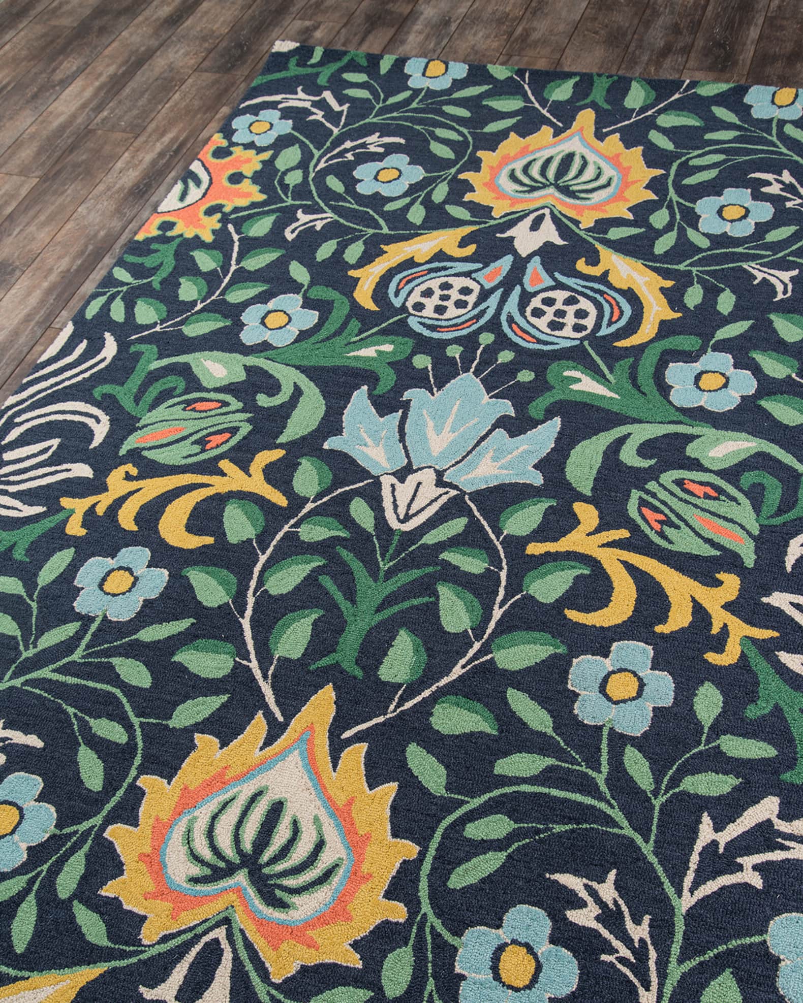 Terra Hand-Hooked Rug, 5' x 8' | Neiman Marcus