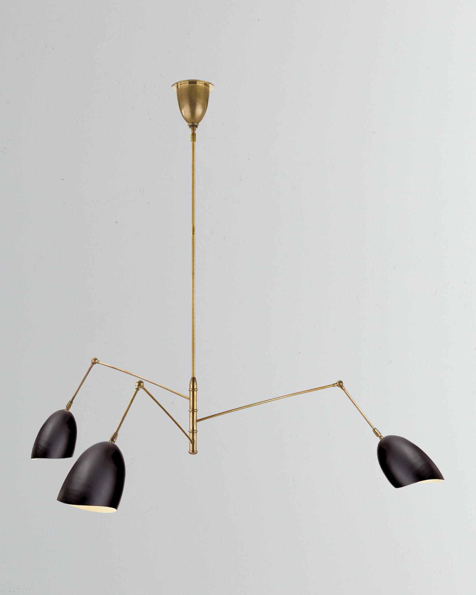 Visual Comfort Signature Sommerard Large Triple Arm Chandelier By AERIN ...
