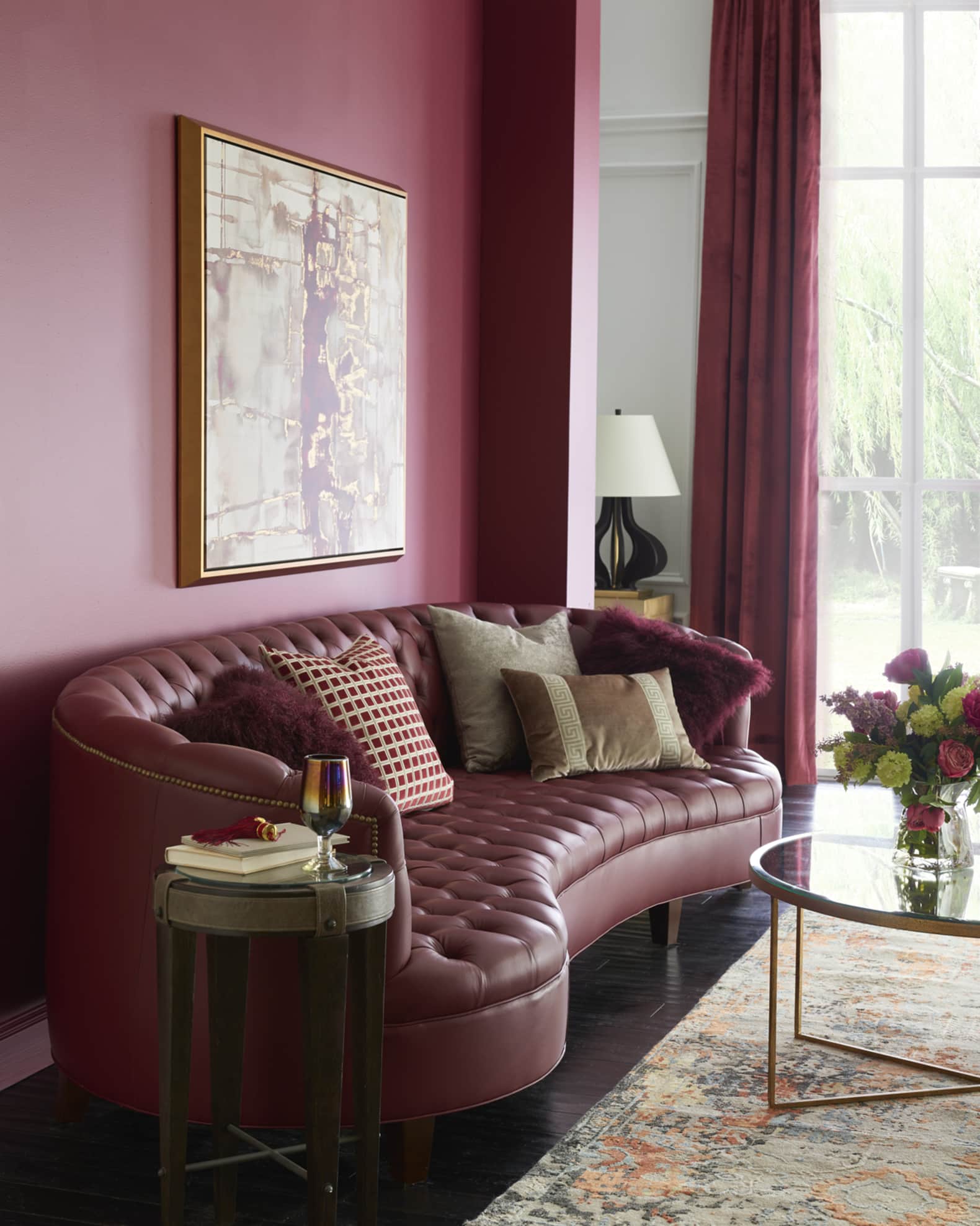 "Plethora of Thoughts" Abstract Print on Canvas Wall Art | Neiman Marcus