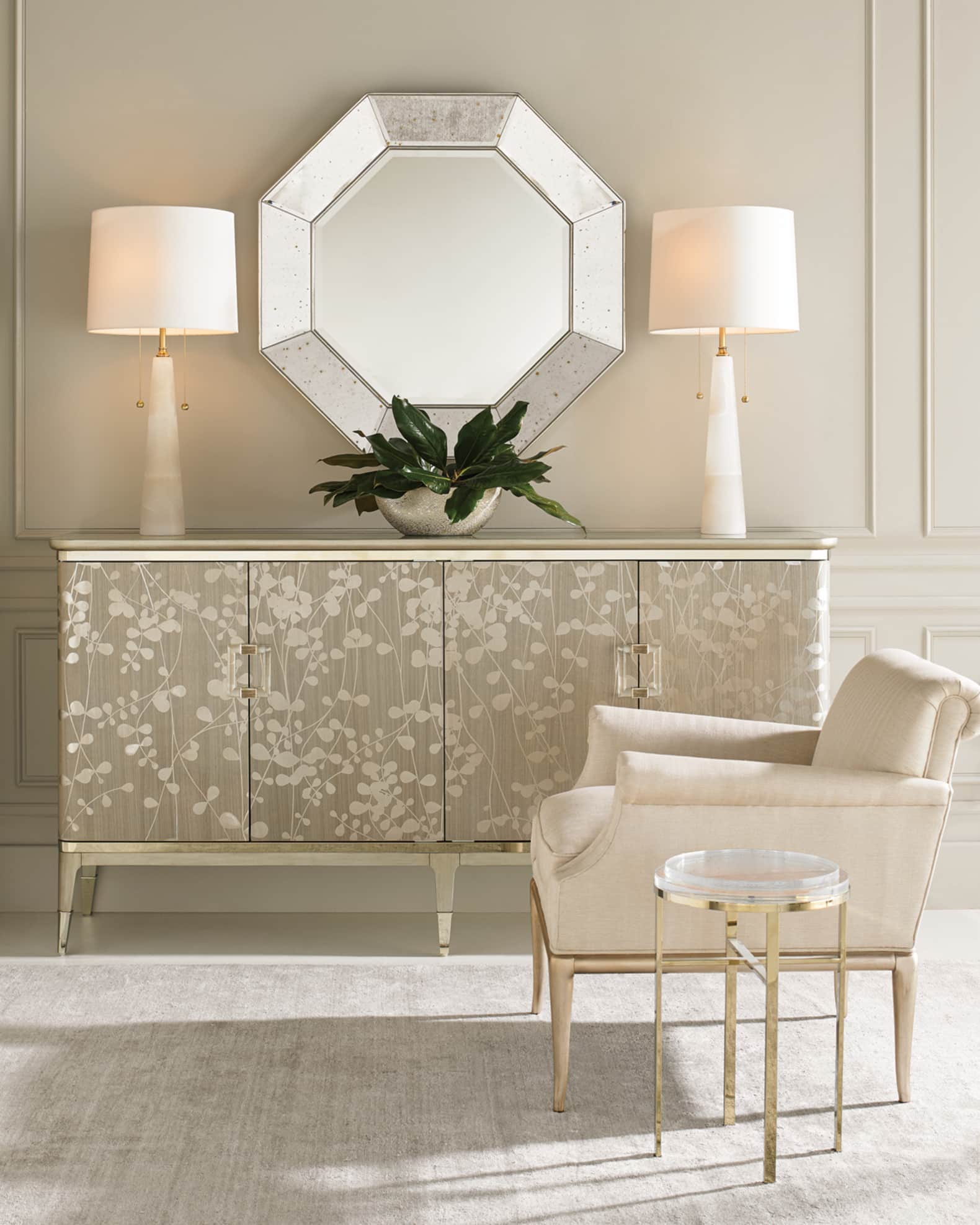 Caracole Turn A New Leaf Console | Neiman Marcus