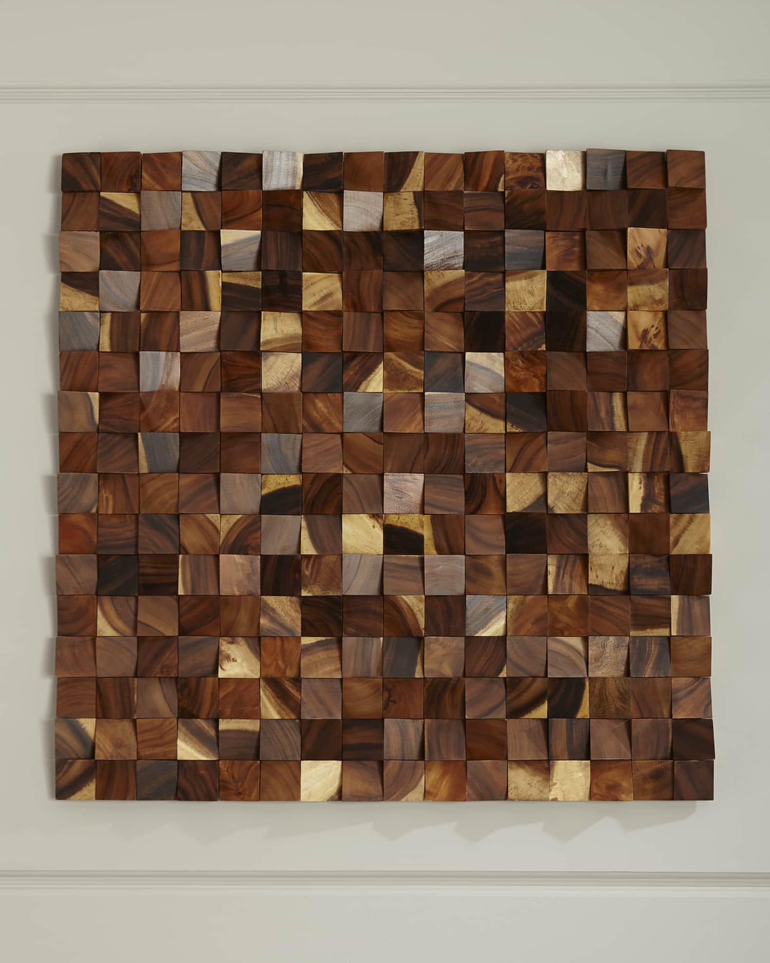 The Phillips Collection Wood Blocks Wall Panel Decor | Neiman Marcus