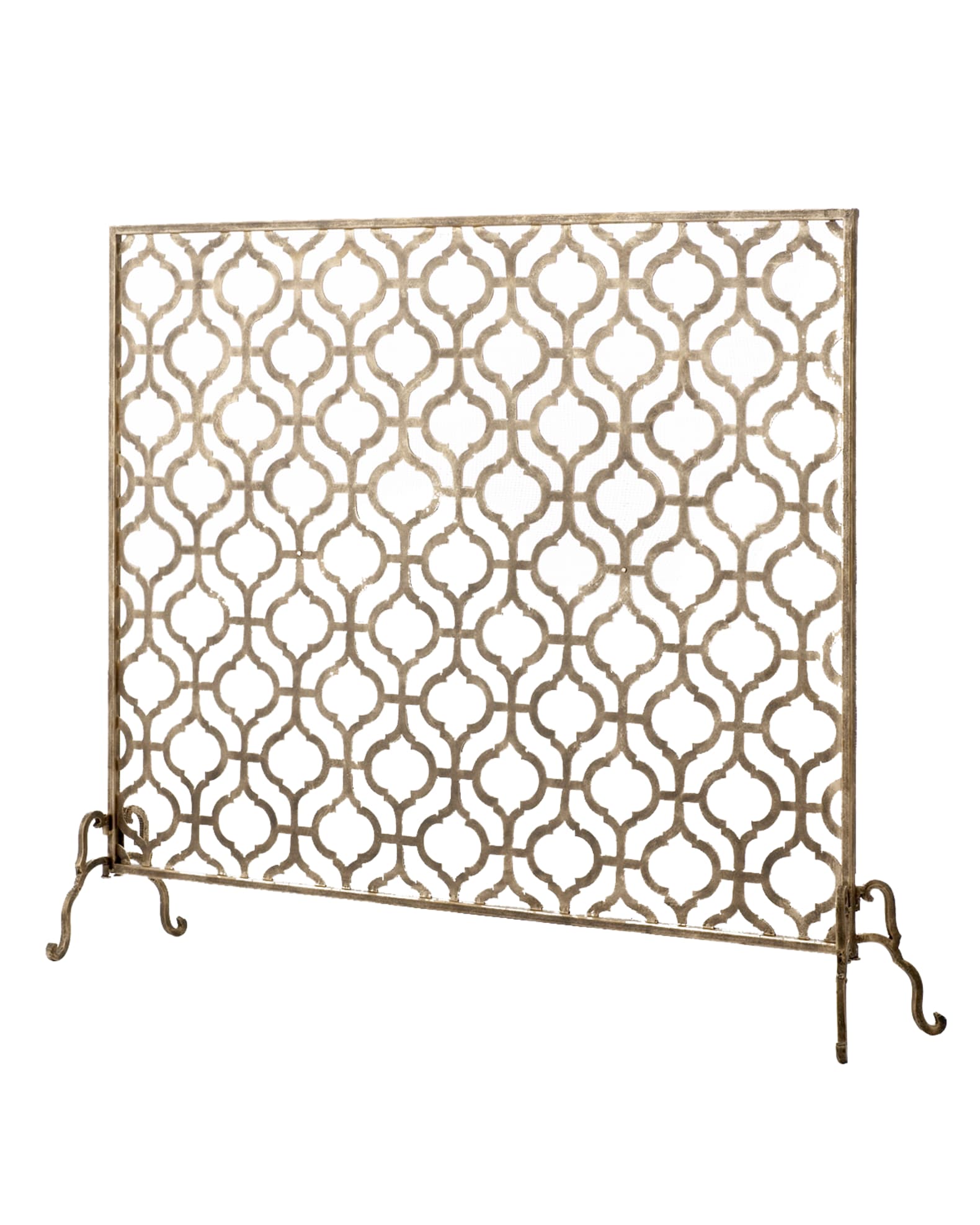 Oversize Single-Panel Iron Fireplace Screen | Neiman Marcus Oversize Single-Panel Iron Fireplace Screen | Neiman Marcus