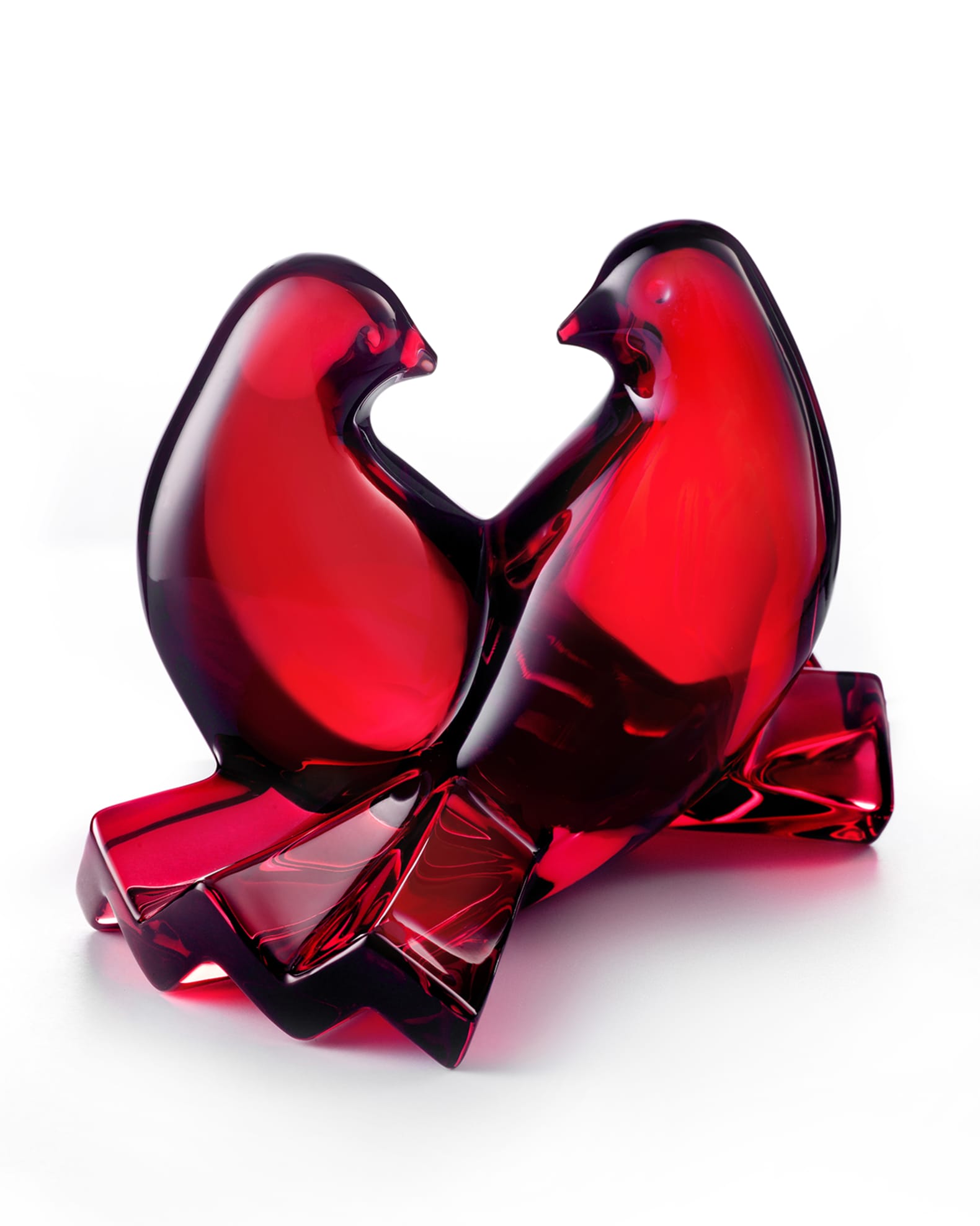 Baccarat Loving Doves, Ruby | Neiman Marcus Baccarat Loving Doves, Ruby | Neiman Marcus