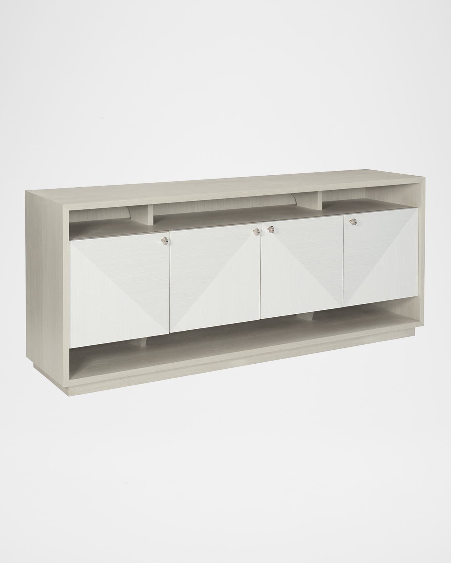 Bernhardt Axiom Entertainment Console Cabinet TV Stand | Neiman Marcus