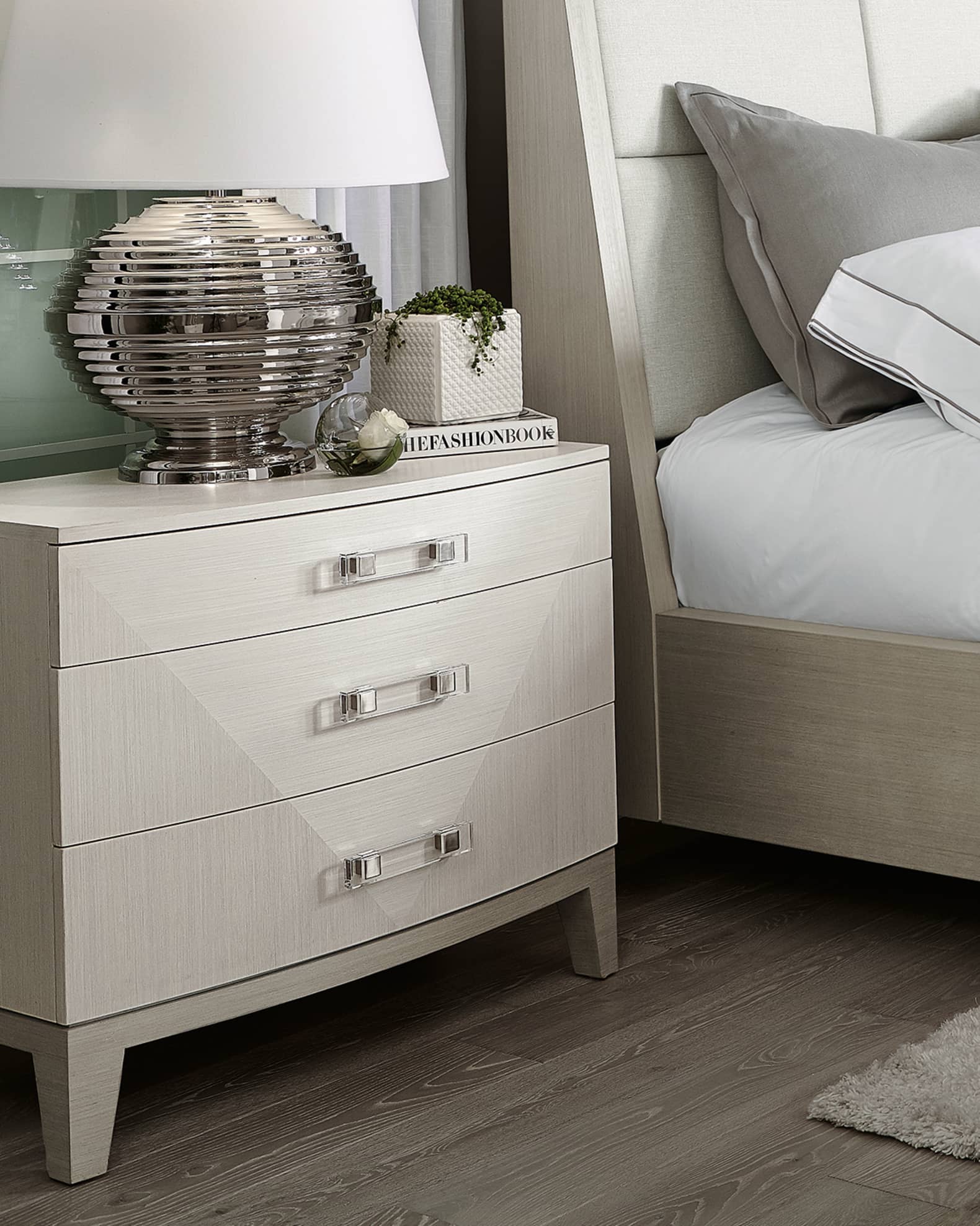 Bernhardt Axiom Large 3-Drawer Nightstand | Neiman Marcus