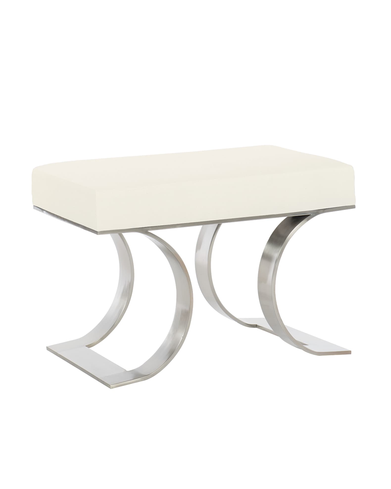 Bernhardt Axiom Steel-Frame Bench, 28"W | Neiman Marcus