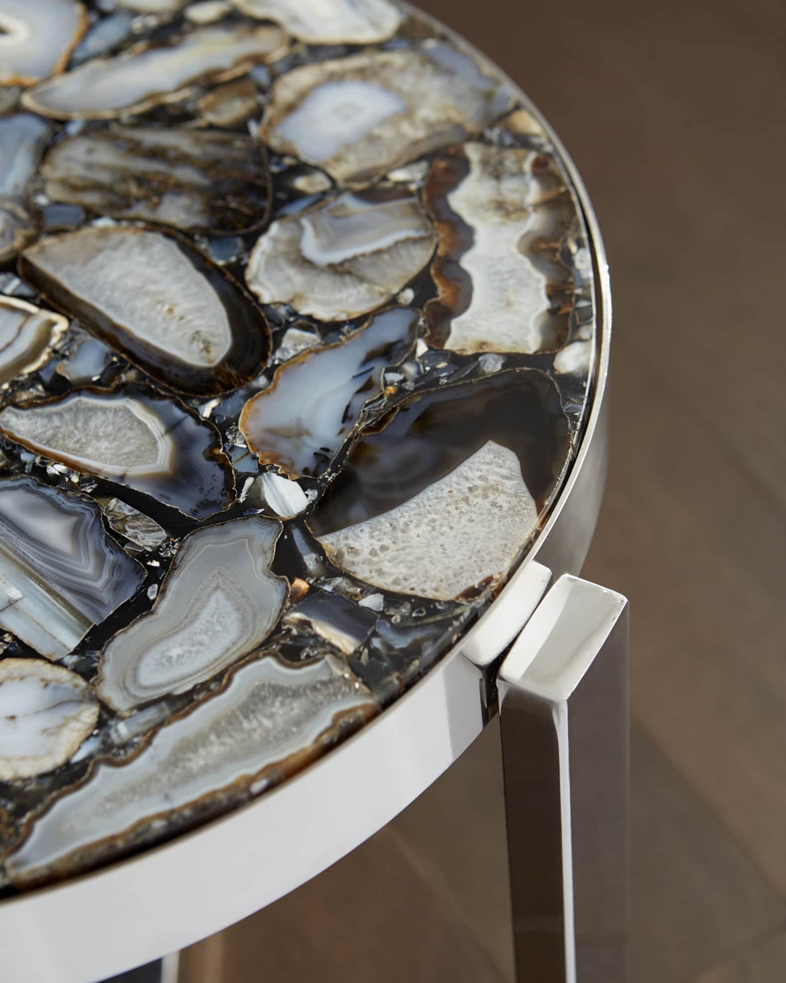 Tabitha Stone Top Side Table | Neiman Marcus