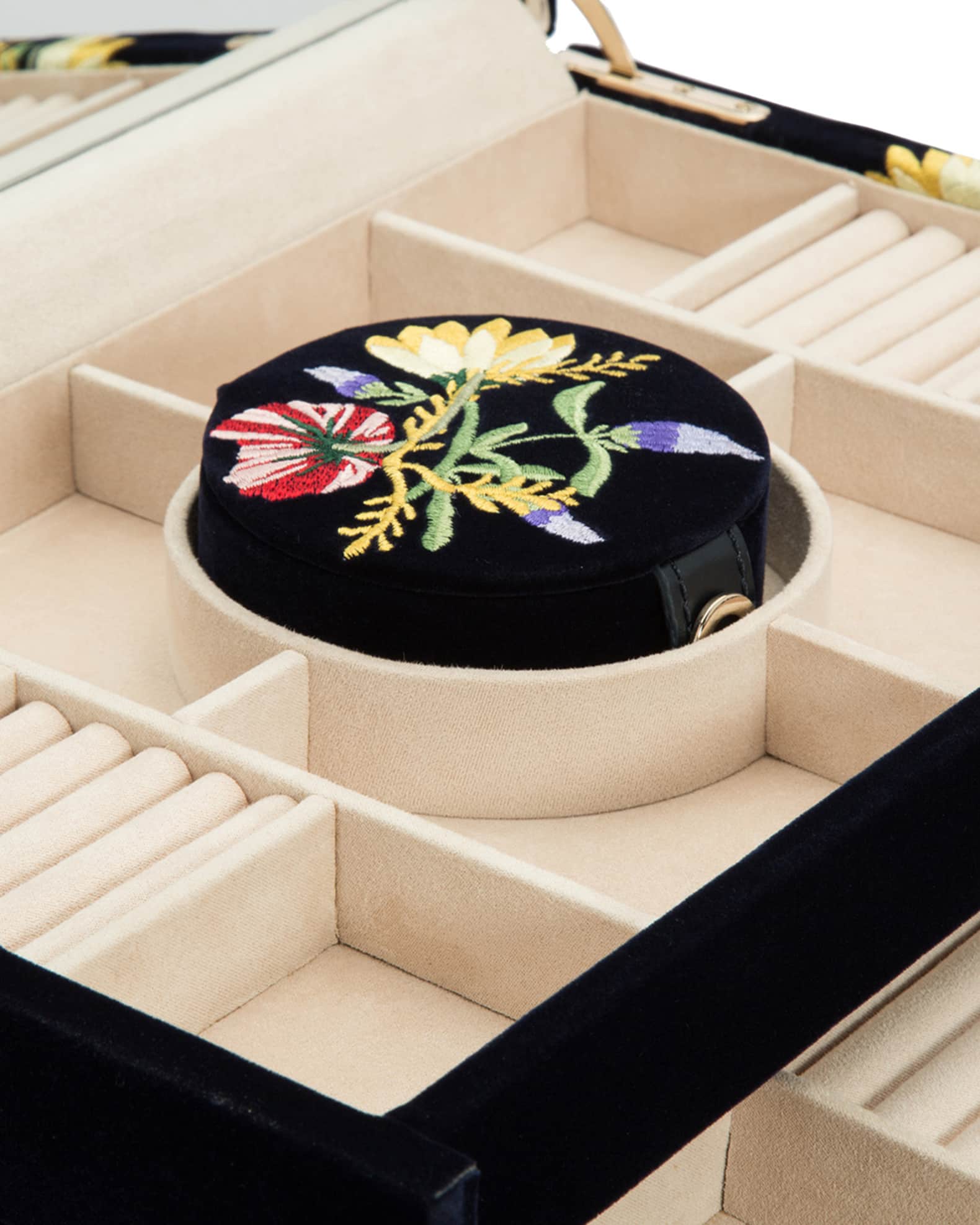 WOLF Zoe Large Jewelry Box | Neiman Marcus