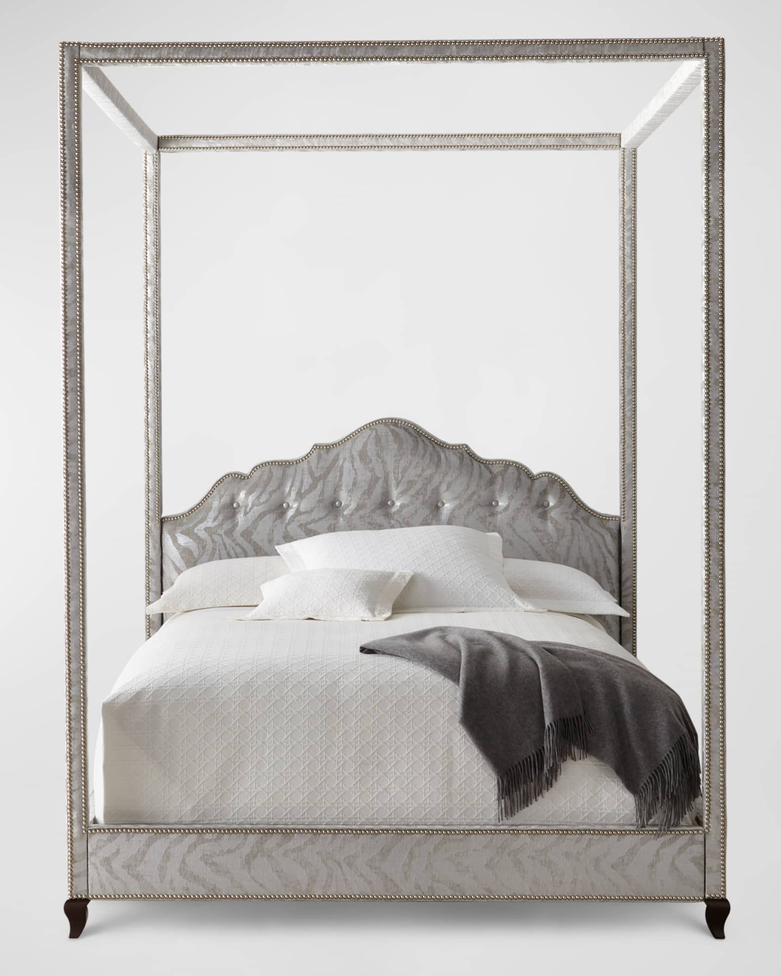 Athena Zebra Bed Collection | Neiman Marcus