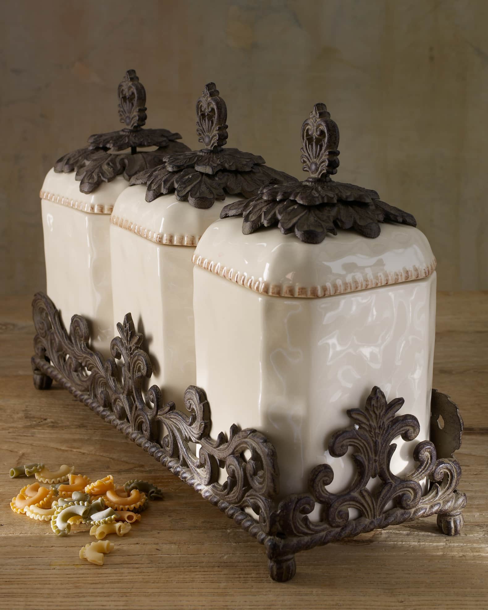 G G Collection Three Canisters | Neiman Marcus