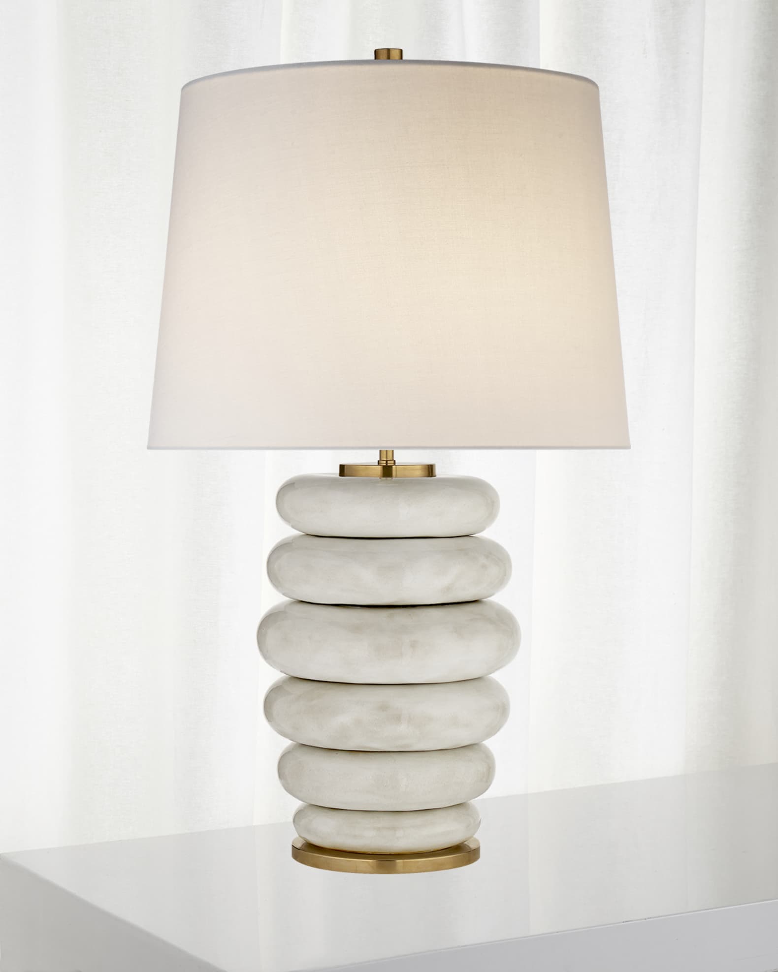 Visual Comfort Signature Phoebe Stacked Table Lamp By Kelly Wearstler ...