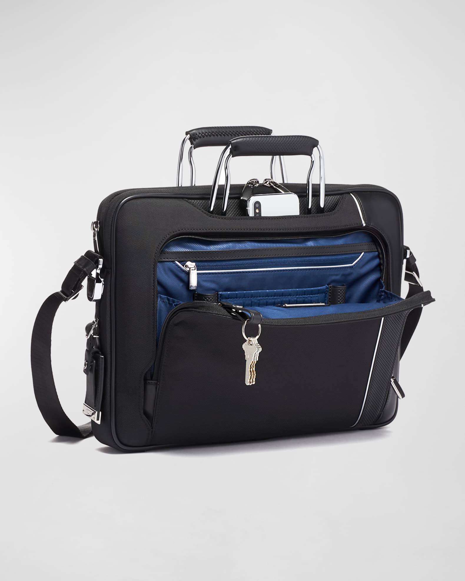 Tumi Unisex Hannover Slim Briefcase | Neiman Marcus