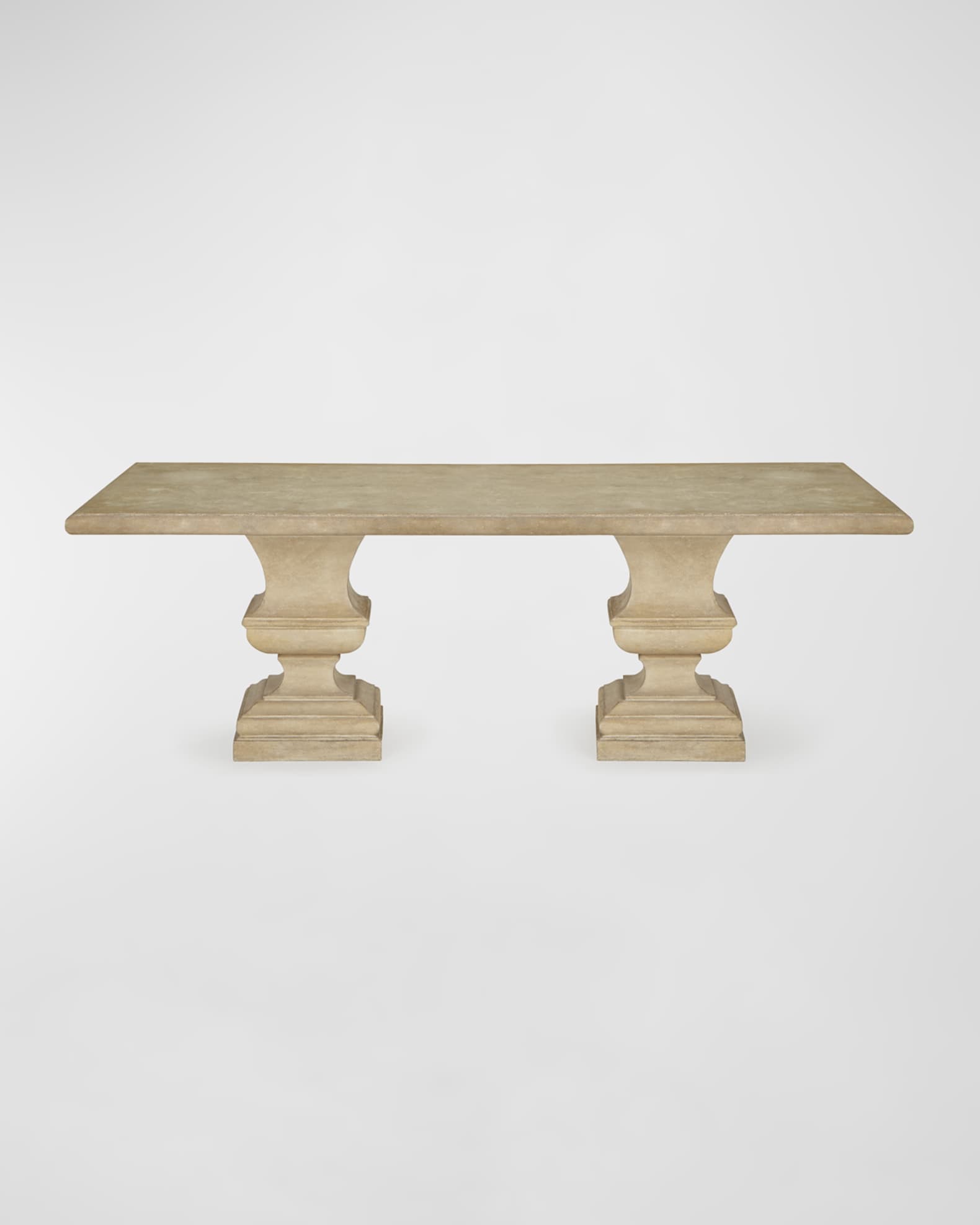 Alexandra Outdoor Double-Urn Pedestal Table & Chair | Neiman Marcus