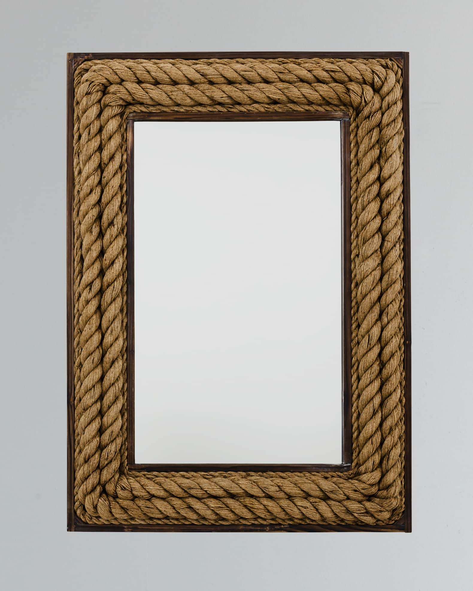 Rectangular Jute Mirror | Neiman Marcus