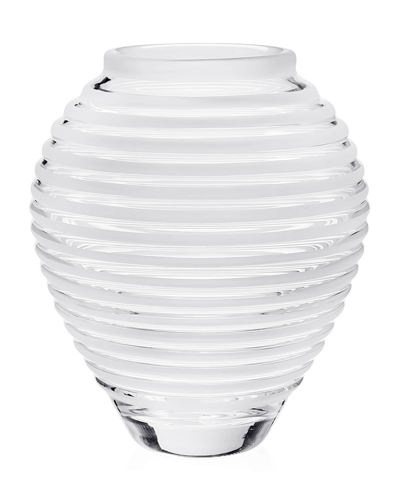 William Yeoward Crystal Circe Frost Vase, 11" | Neiman Marcus