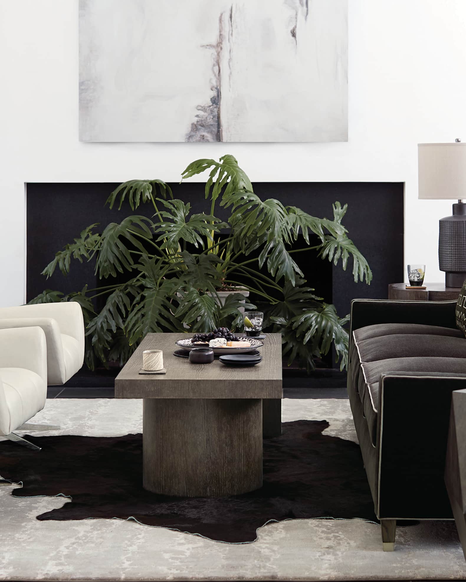 Bernhardt Linea Pedestal Coffee Table Neiman Marcus