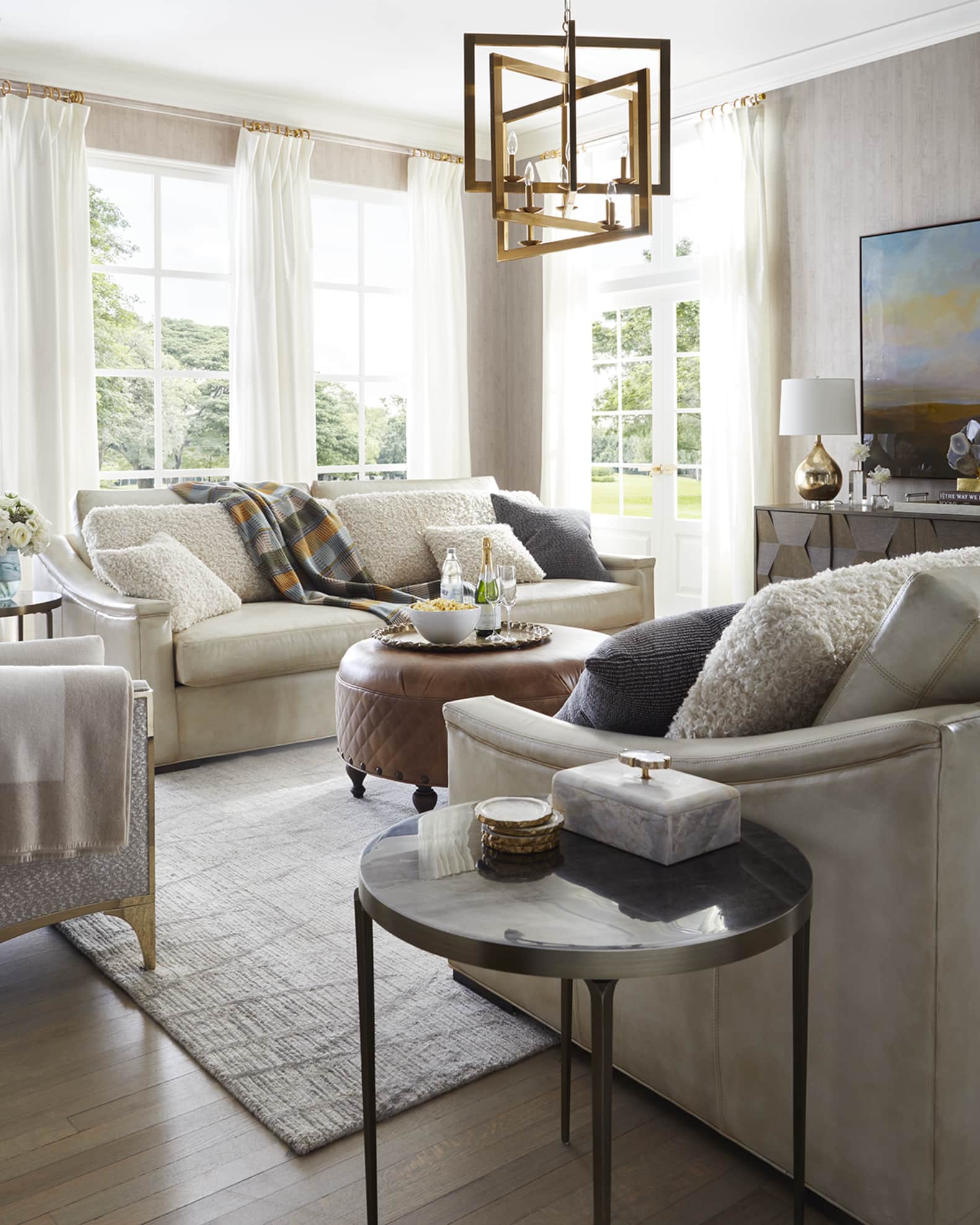 Bernhardt Linea 5-Door Entertainment Console | Neiman Marcus