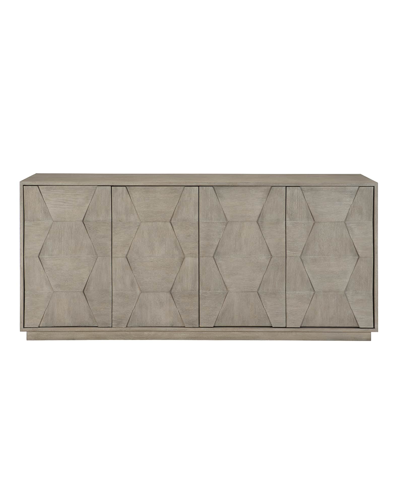 Bernhardt Linea Dimensional 2-Door Buffet | Neiman Marcus
