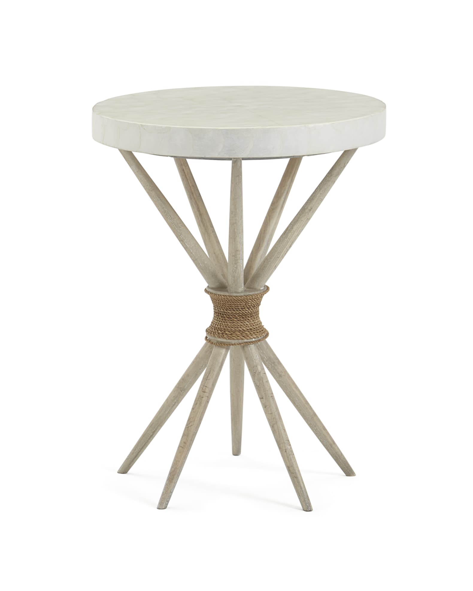 Hooker Furniture Lissardi Capiz Shell Accent Table | Neiman Marcus