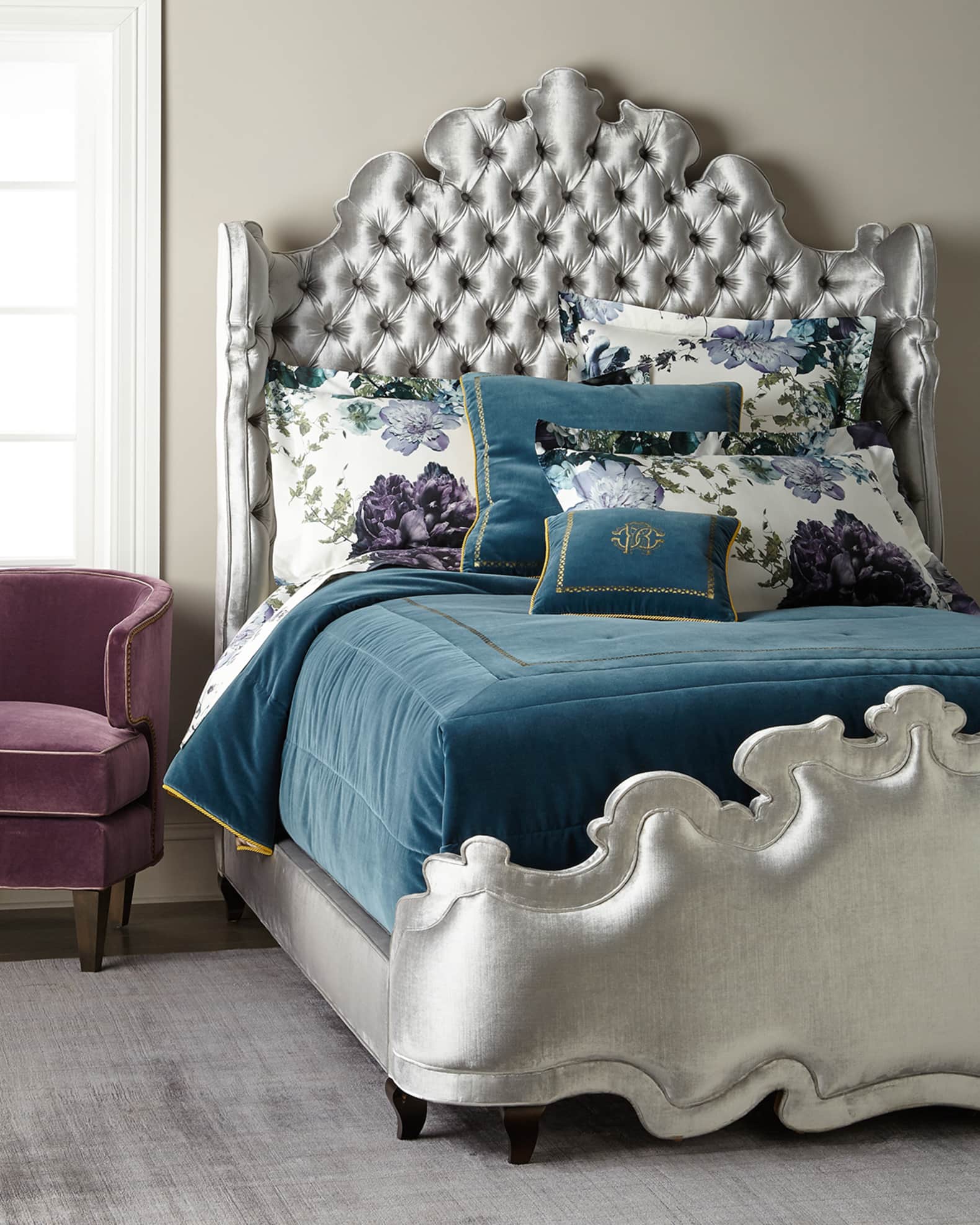 Isabella Tufted Bed Collection | Neiman Marcus