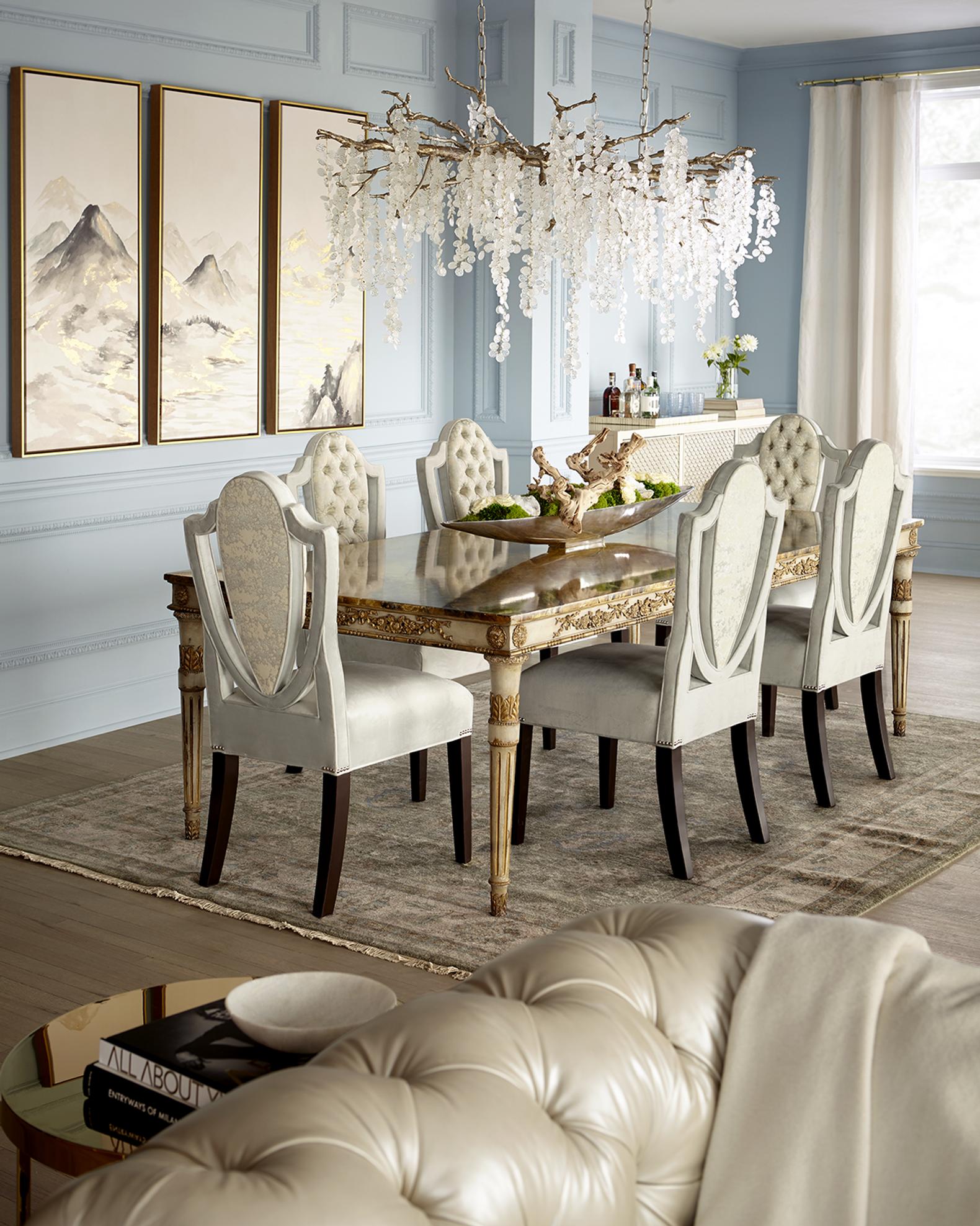 John-Richard Collection Shiro Noda 15-Light Glass Chandelier | Neiman ...