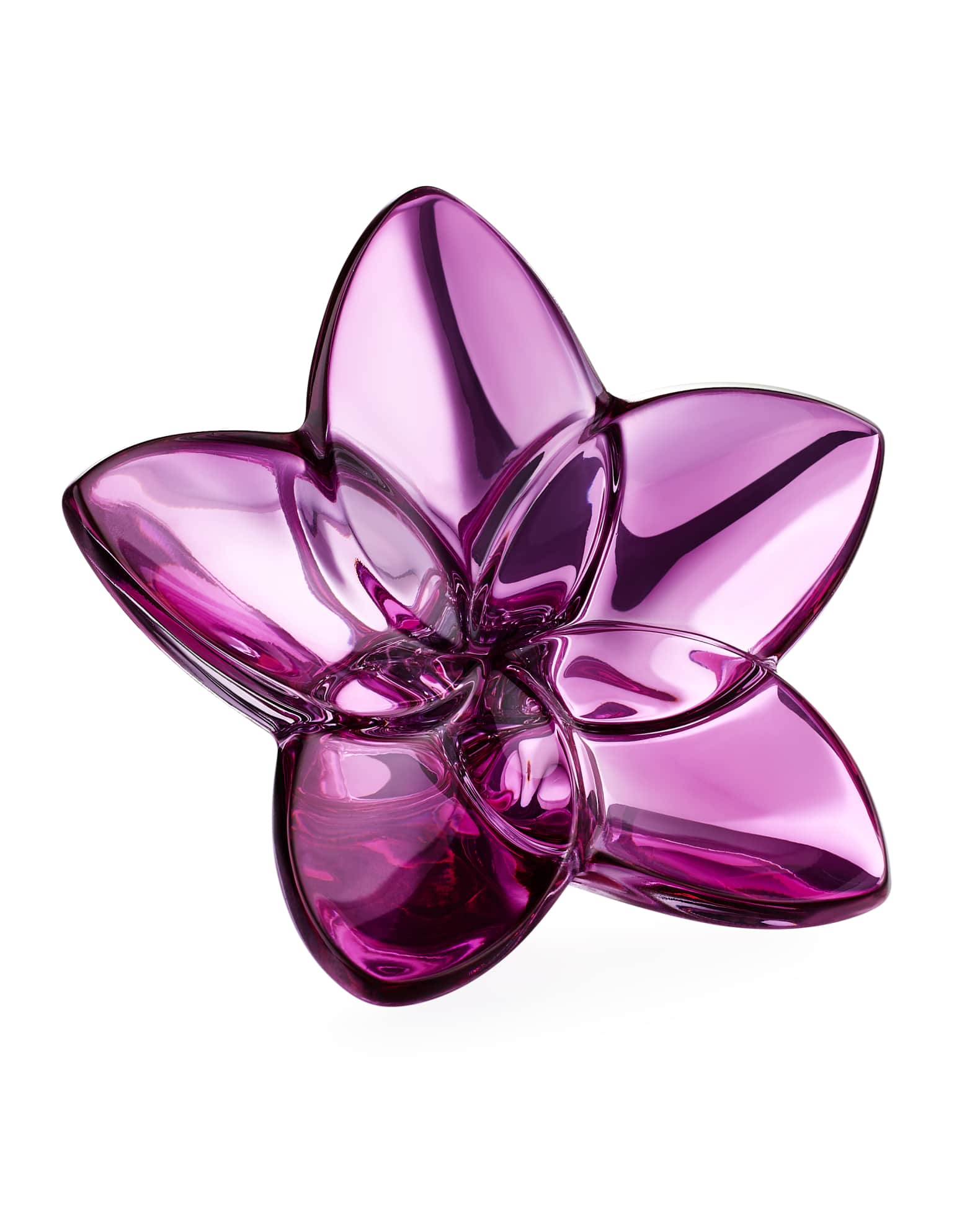 Baccarat Bloom Metallic Peony Crystal Decor | Neiman Marcus