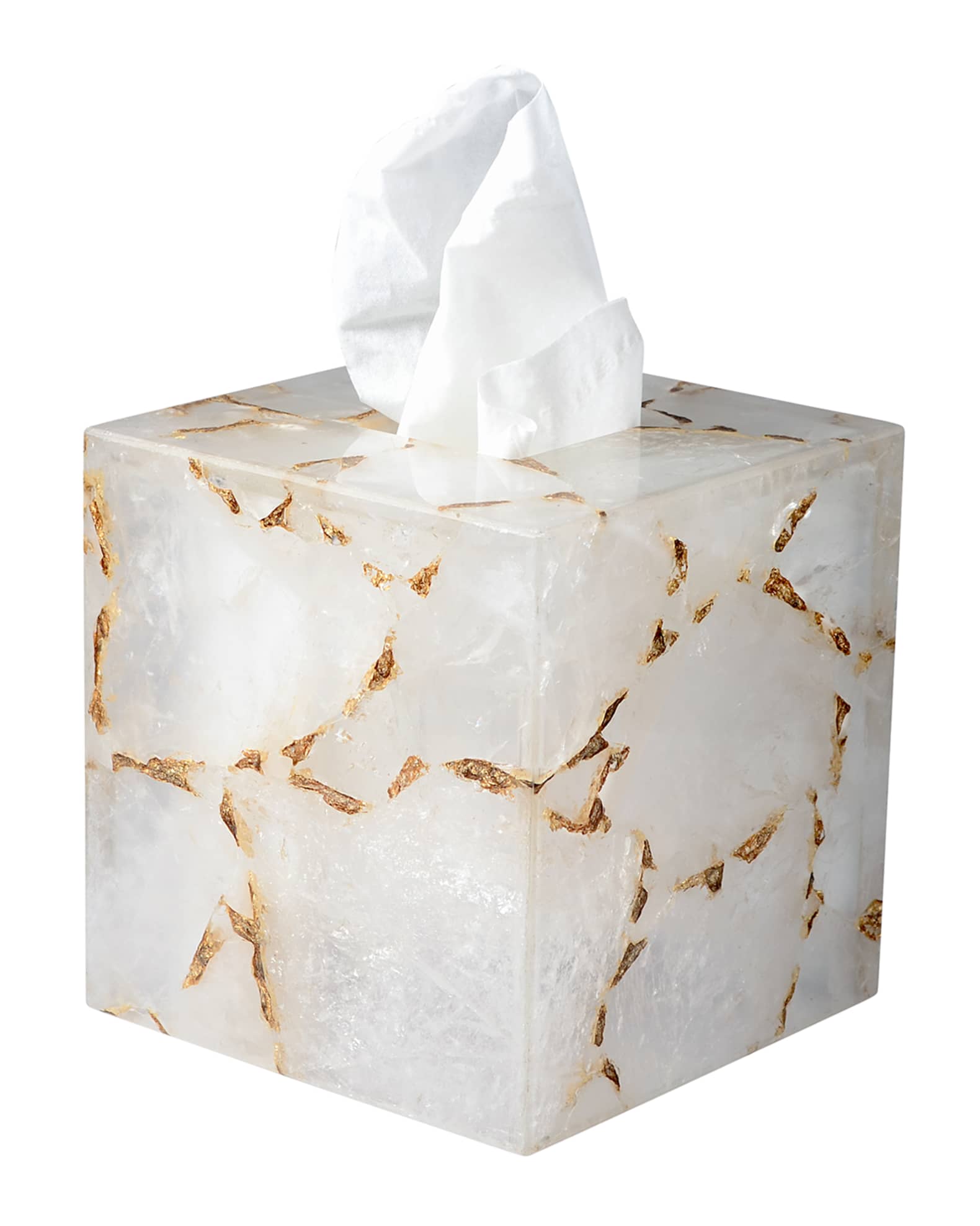 Mike & Ally Taj Boutique Tissue Box Cover | Neiman Marcus