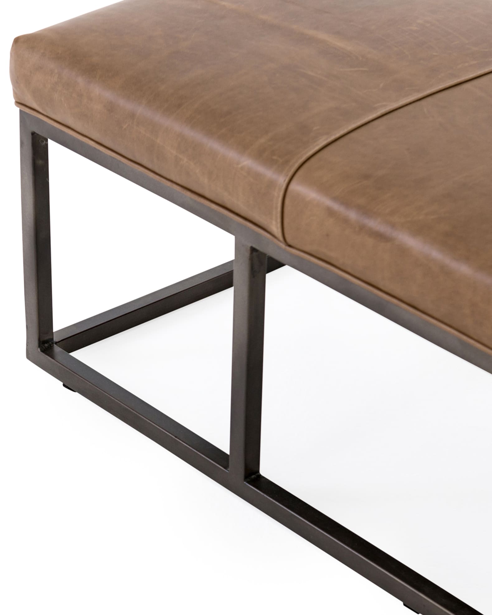 Four Hands Beaumont Leather Bench | Neiman Marcus