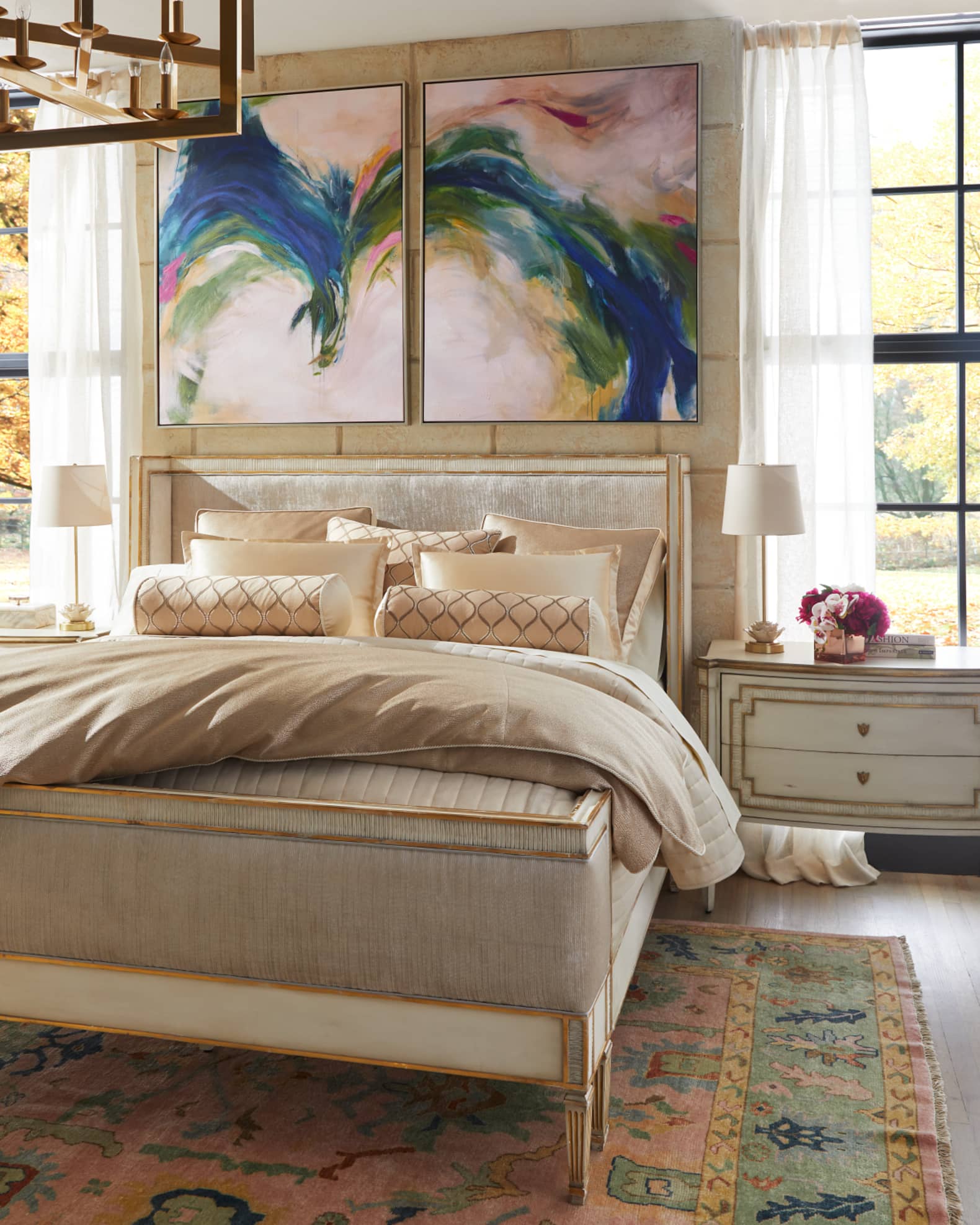 John-Richard Collection Vallejo King Bed | Neiman Marcus