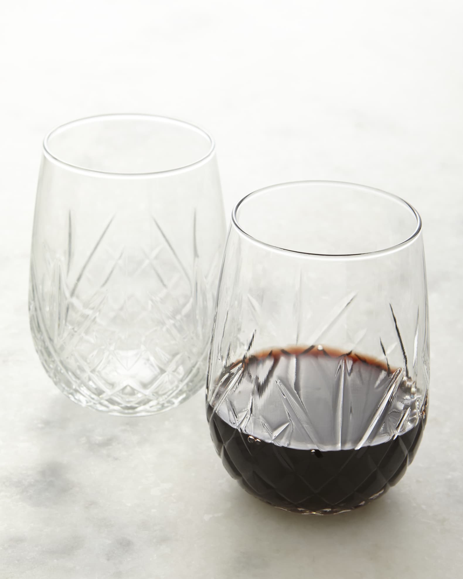 Godinger Dublin Stemless Wine Glasses, Set of 8 | Neiman Marcus
