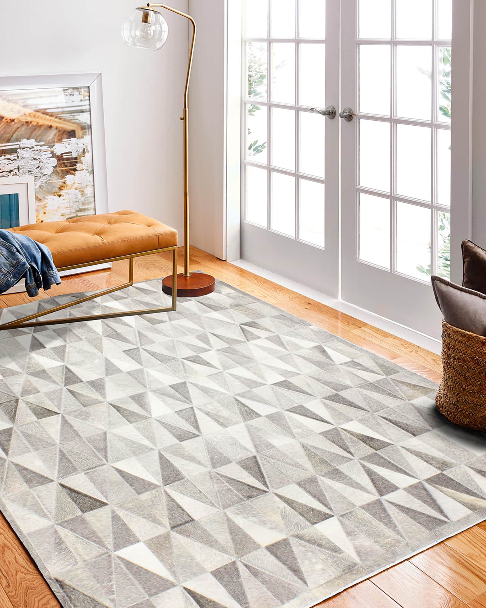 Cimarron Hair-Hide Rug | Neiman Marcus