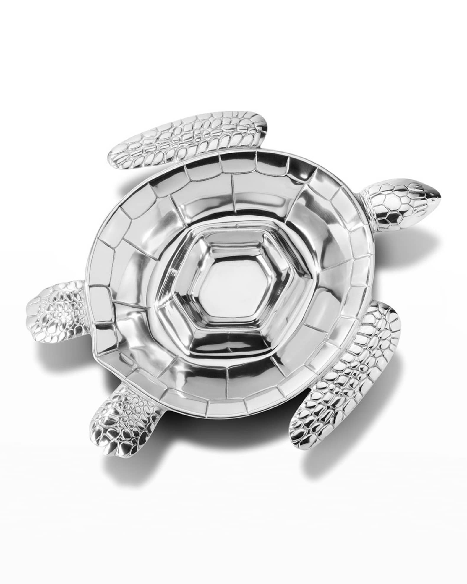 Wilton Armetale Turtle Chip & Dip Server | Neiman Marcus