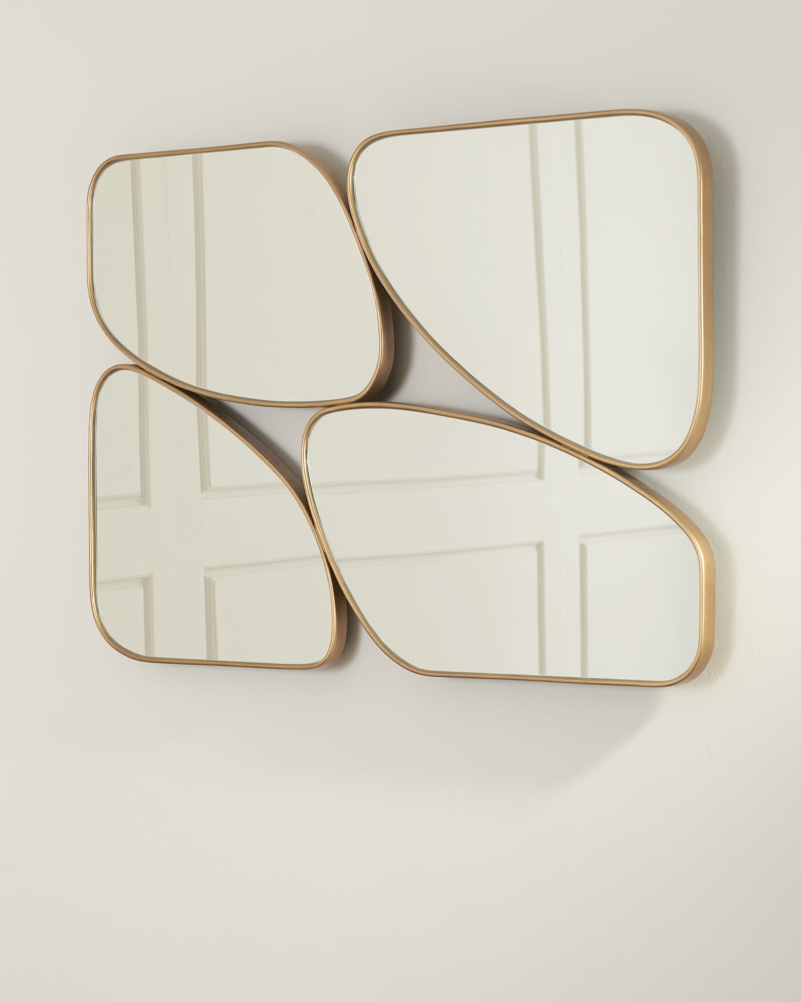 John-Richard Collection Quadrant Mirror | Neiman Marcus