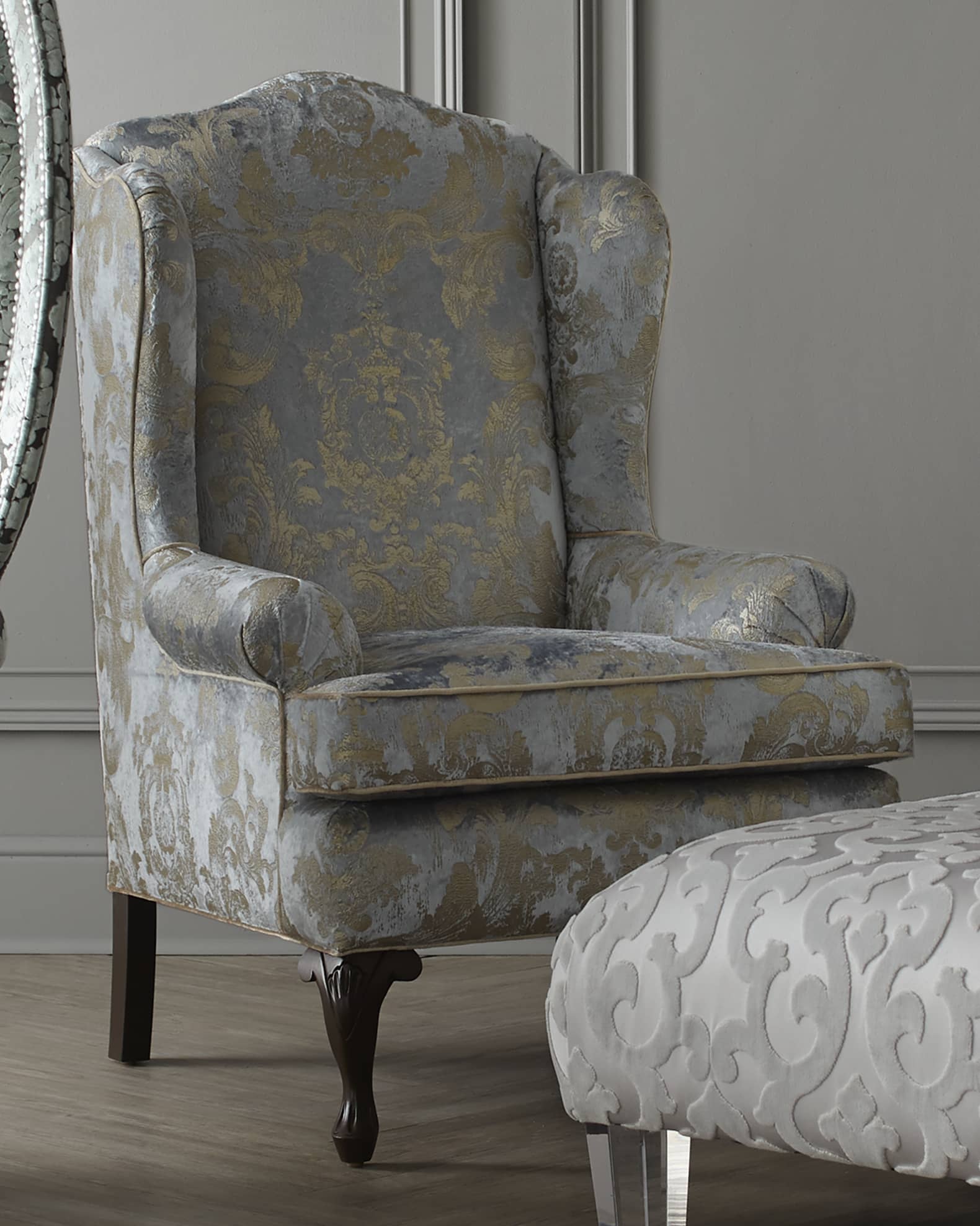 Haute House Priscilla Wing Chair | Neiman Marcus