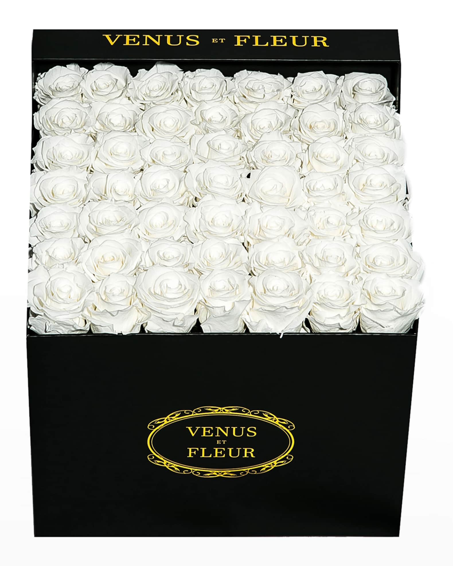 Venus ET Fleur Classic Large Square Rose Box | Neiman Marcus