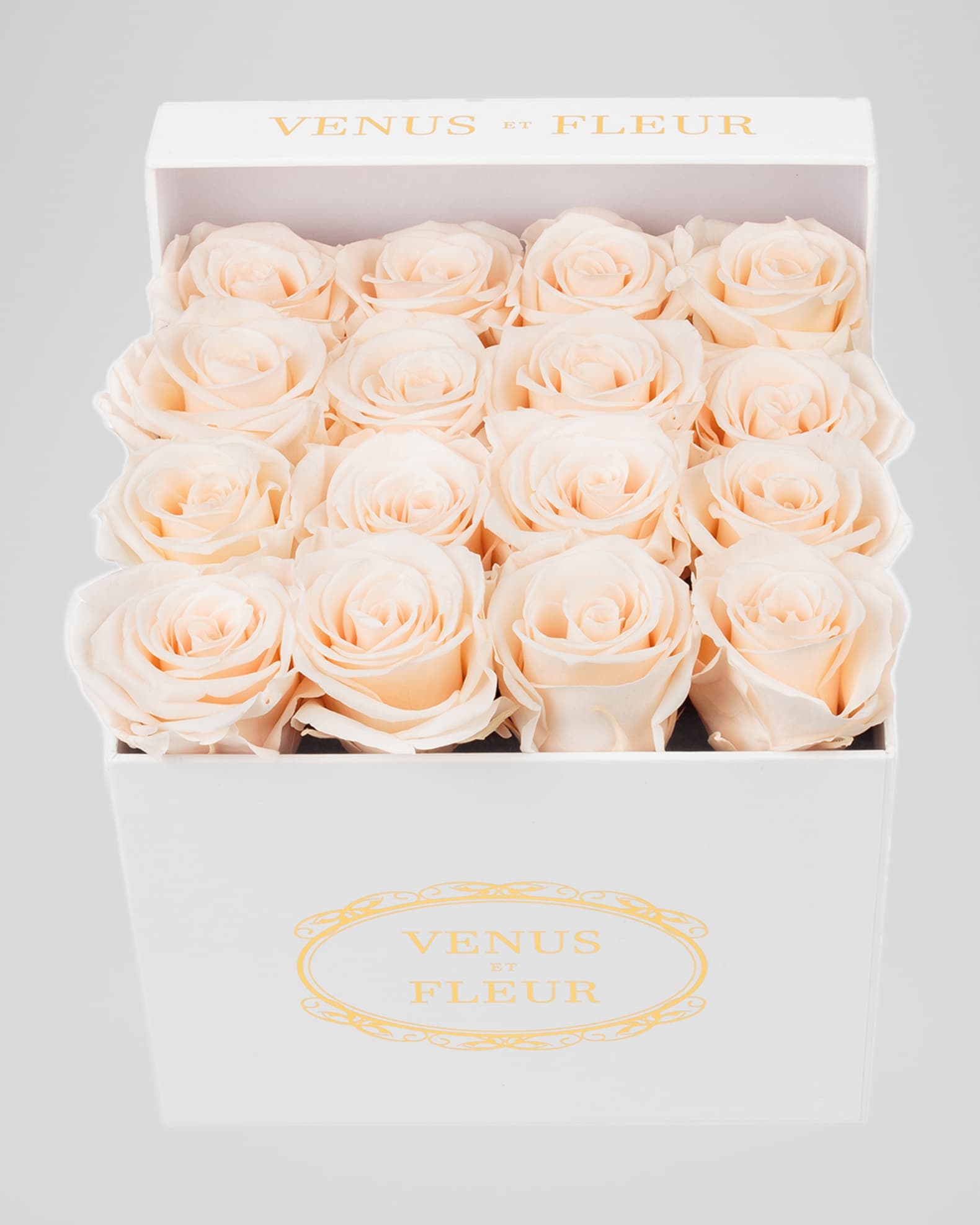 Venus ET Fleur Classic Small Square Rose Box | Neiman Marcus