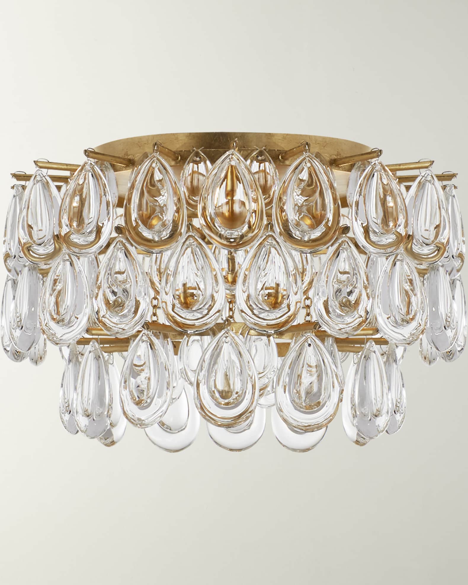 Visual Comfort Signature Liscia Small Flush Mount By AERIN | Neiman Marcus
