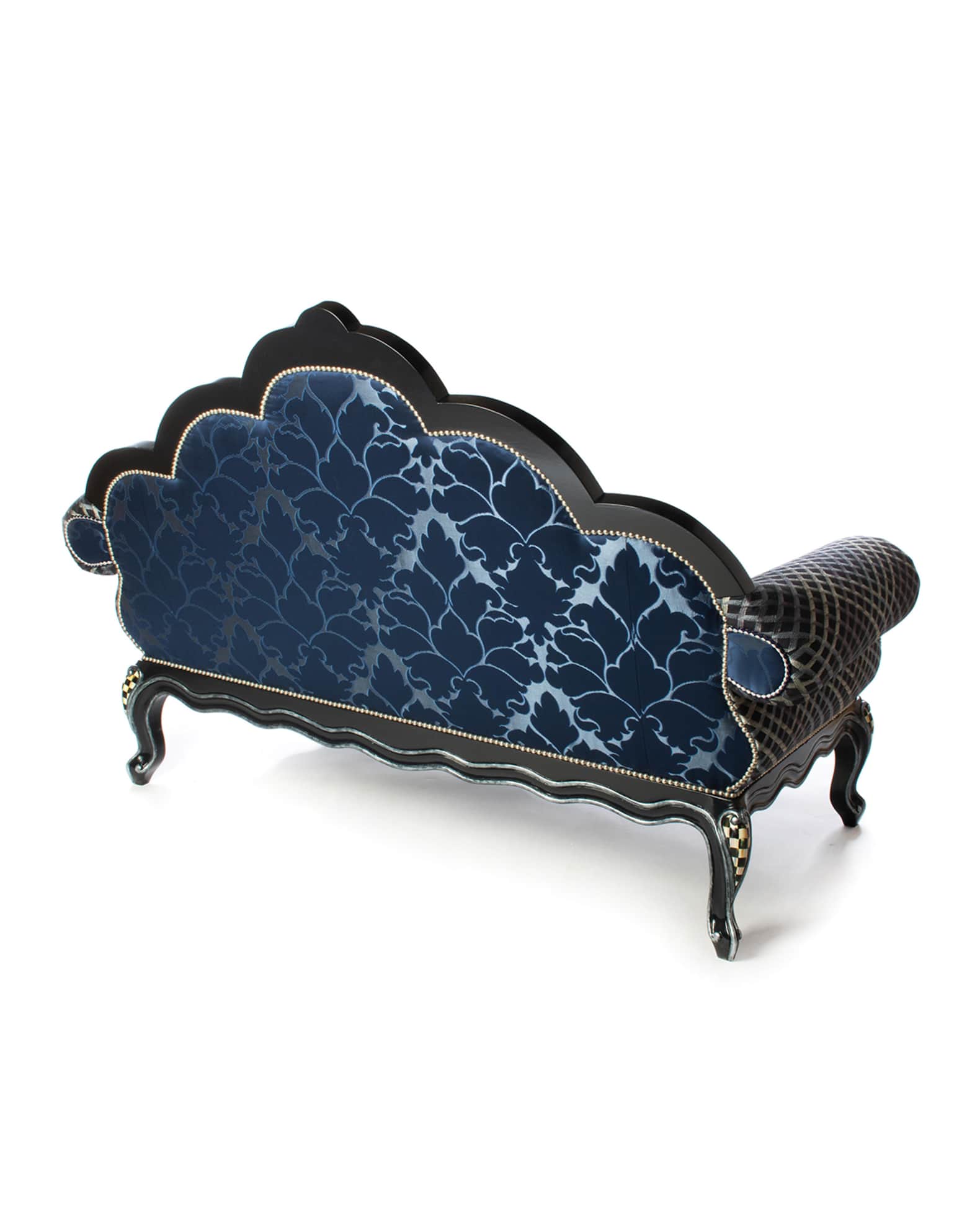 MacKenzie-Childs Bluetopia Settee | Neiman Marcus