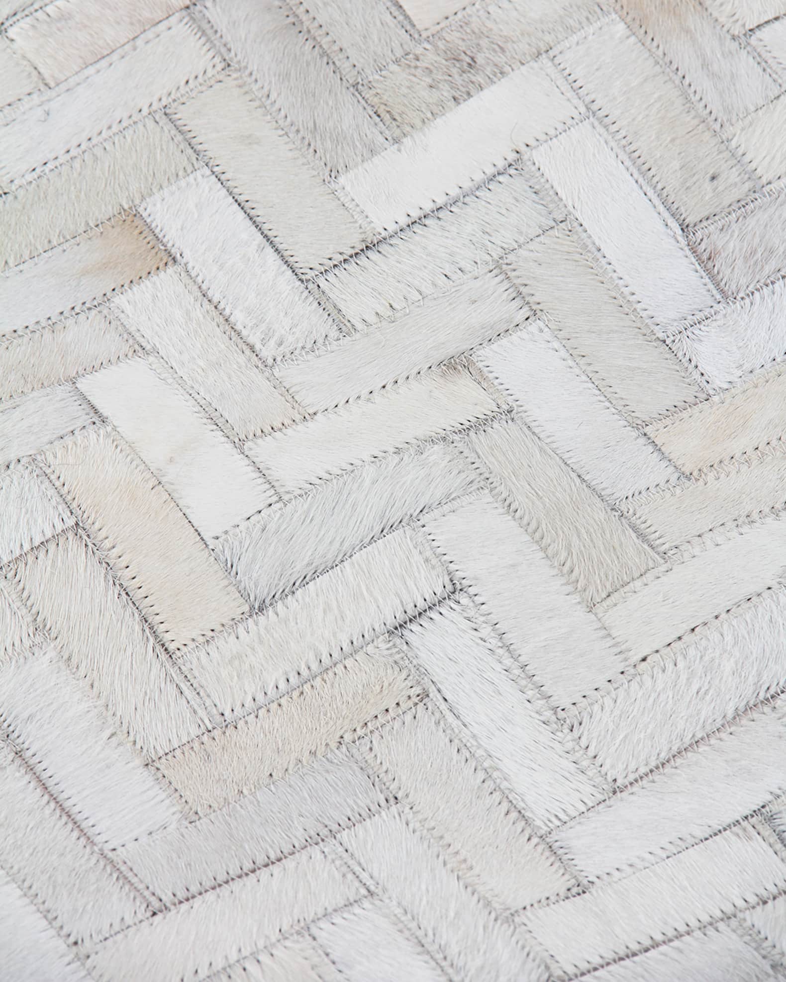 Bregman Hand-Stitched Hair Hide Rug | Neiman Marcus