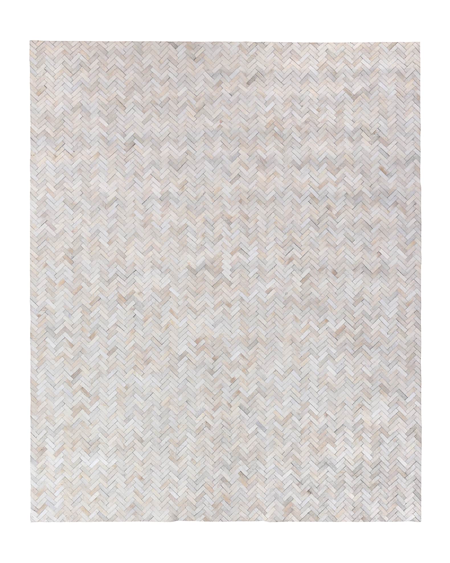 Bregman Hand-Stitched Hair Hide Rug | Neiman Marcus