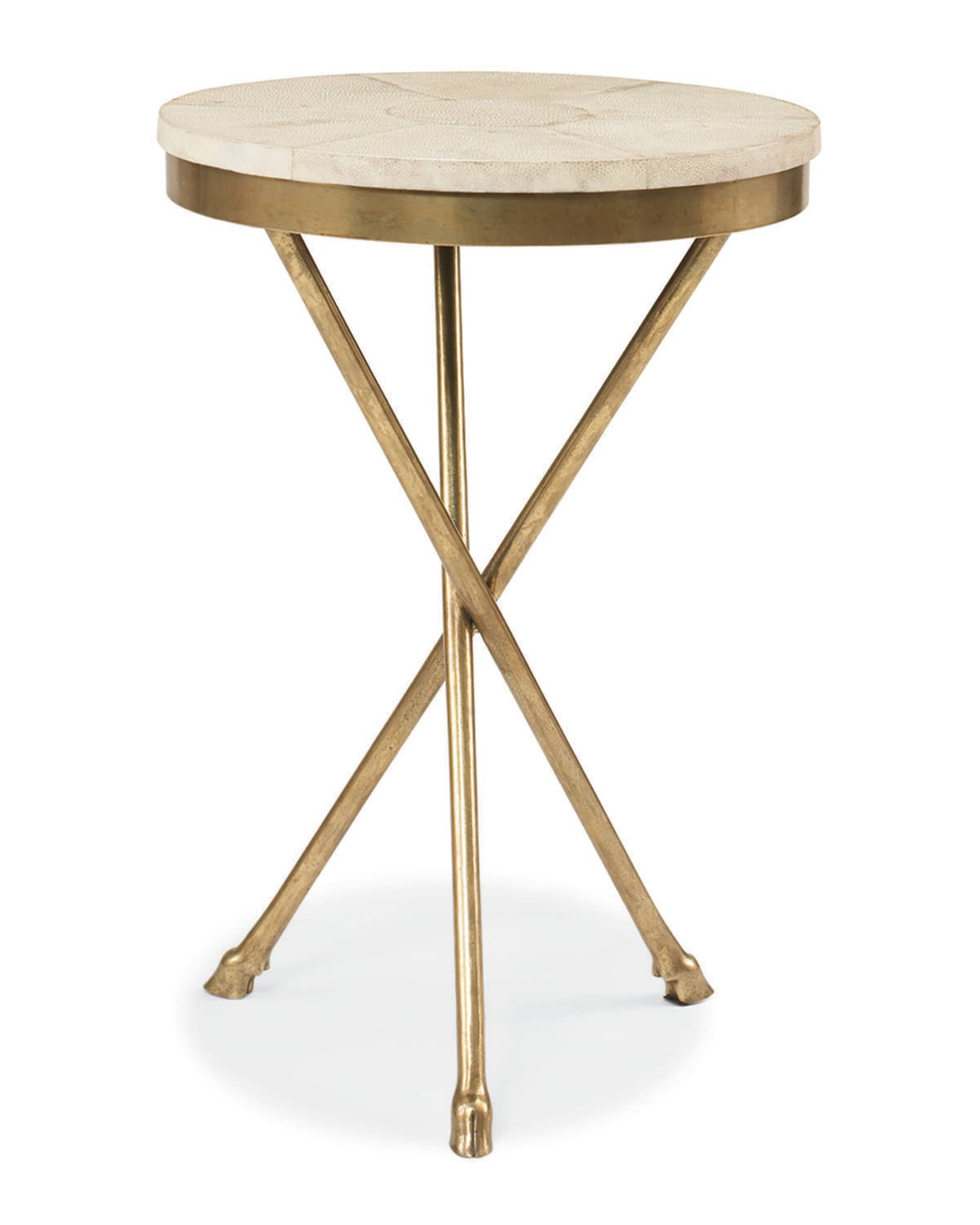 Century Furniture Faux Shagreen Accent Table | Neiman Marcus