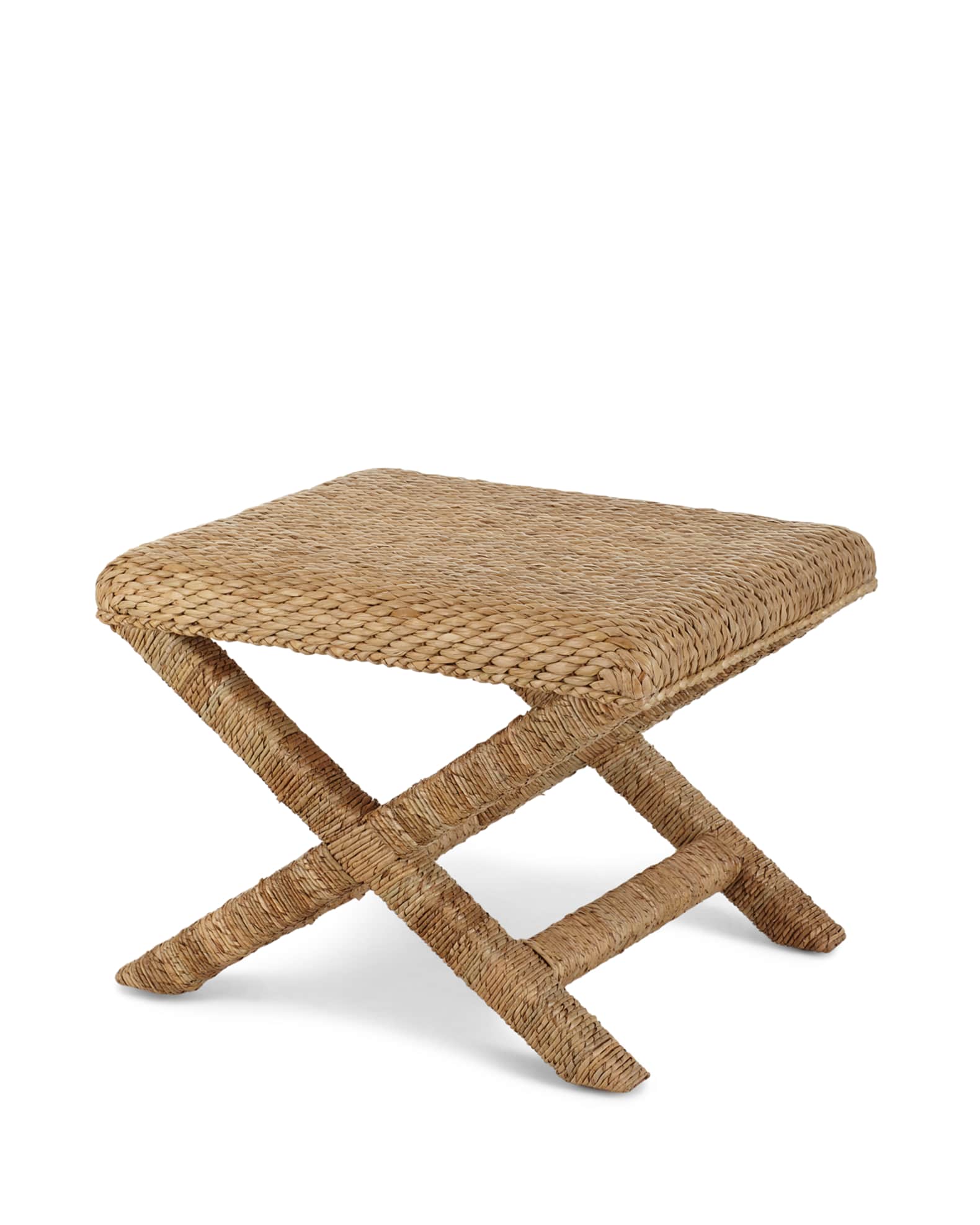 Palecek Terra Cross Stool | Neiman Marcus