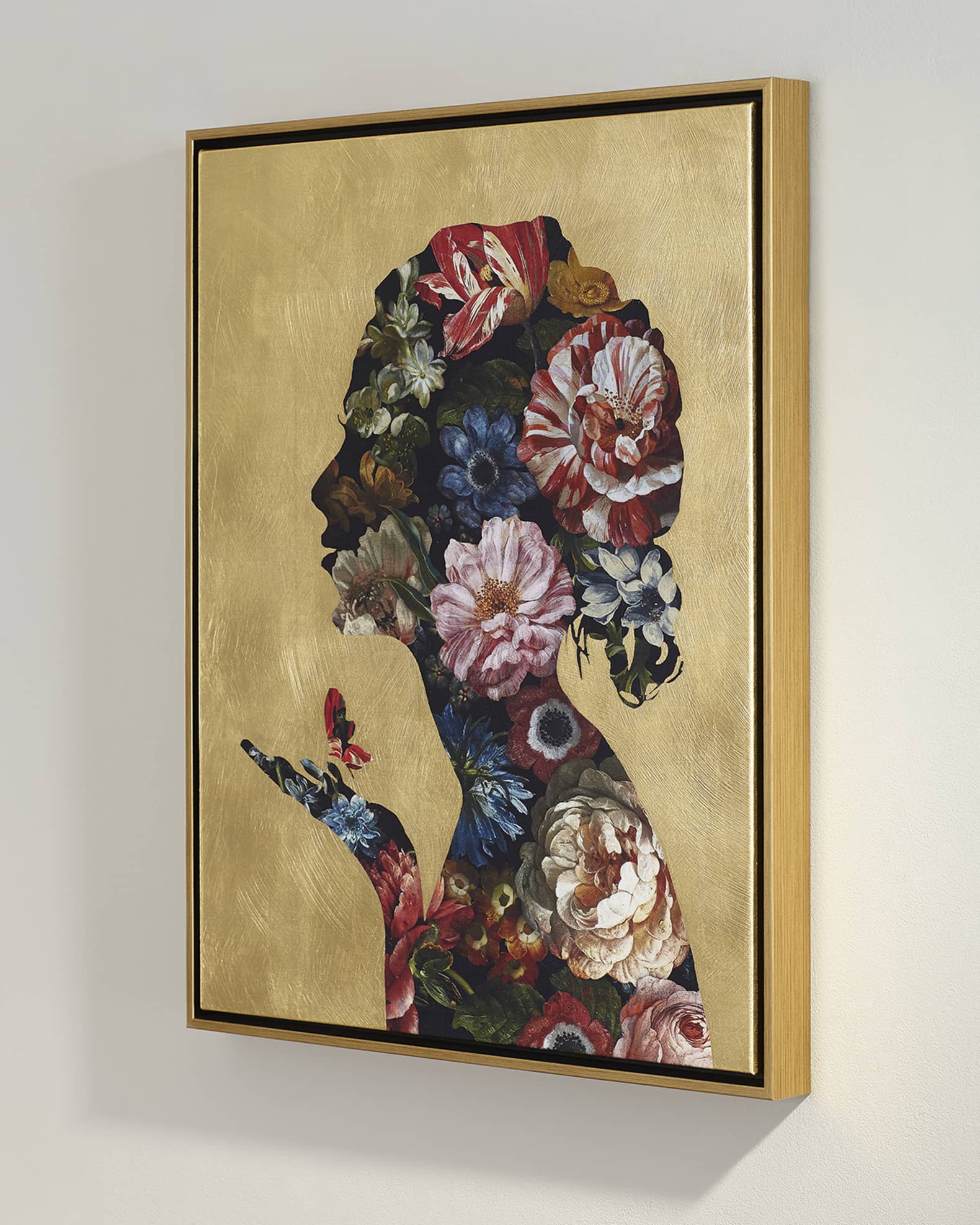 "Floral Reflection II" Giclee Wall Art | Neiman Marcus